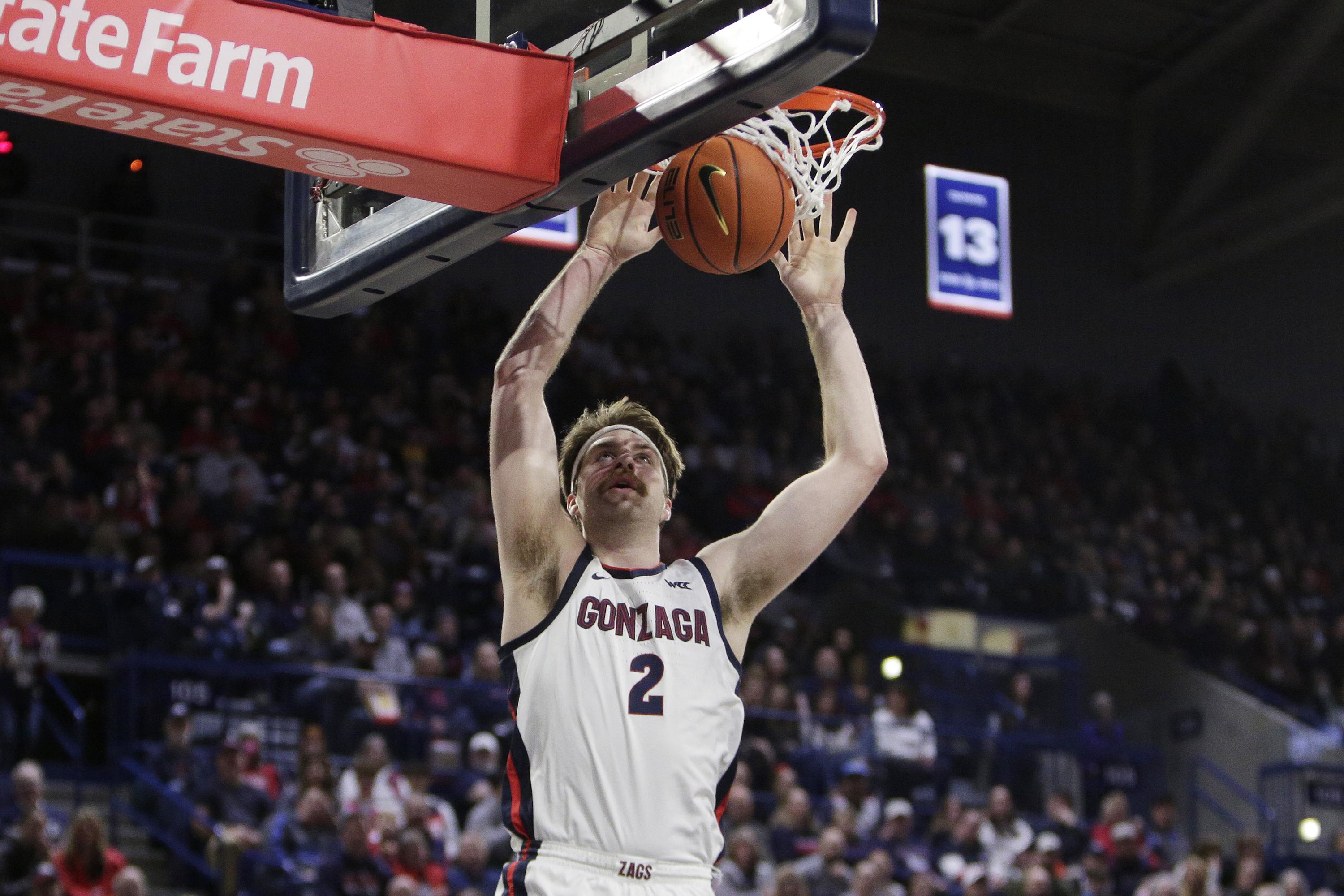 No. 10 Zags set program record vs. Eastern Oregon, 120-42 | AP News