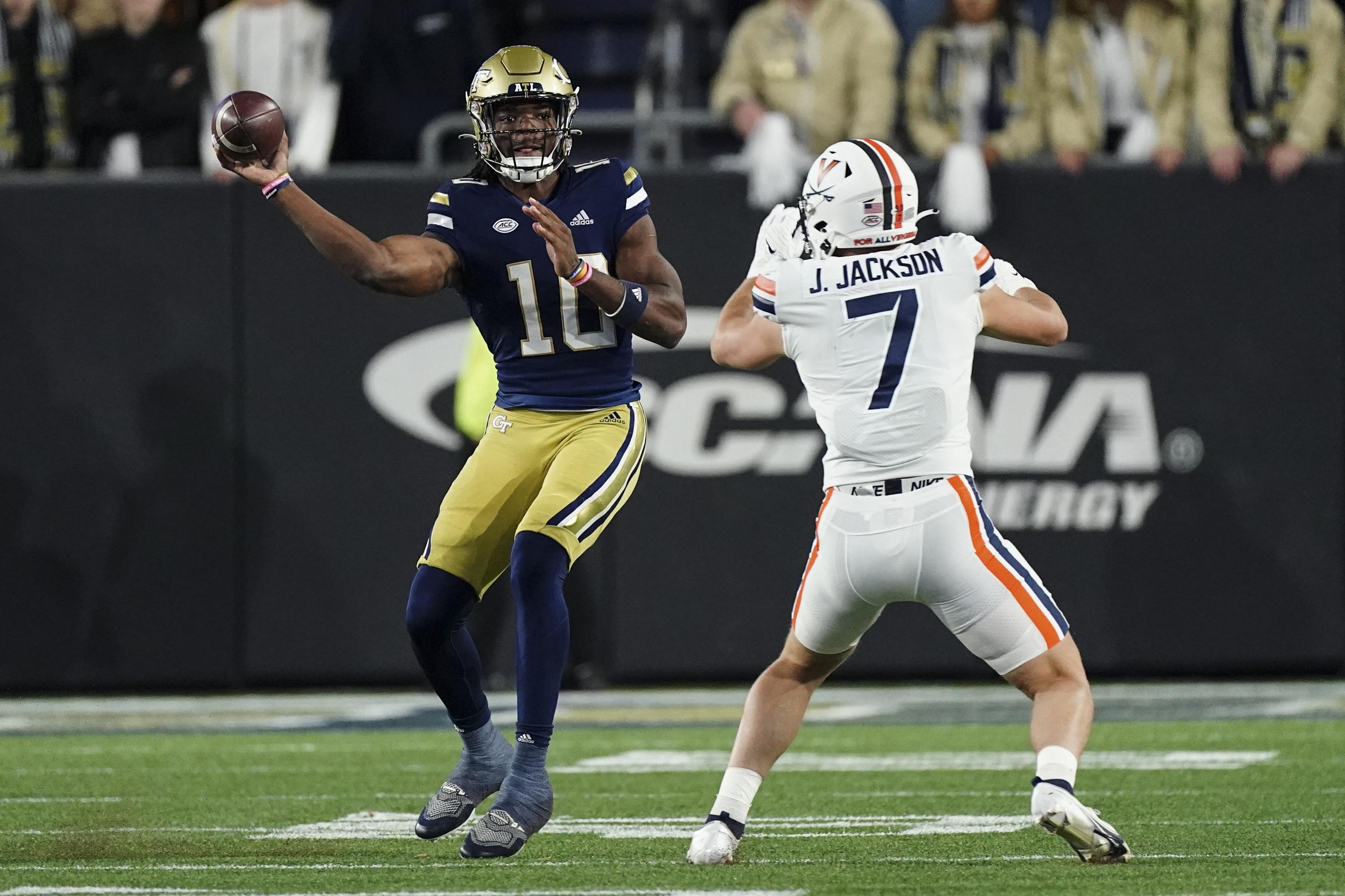 Georgia Tech prepares 2 backup QBs with Sims still injured | AP News