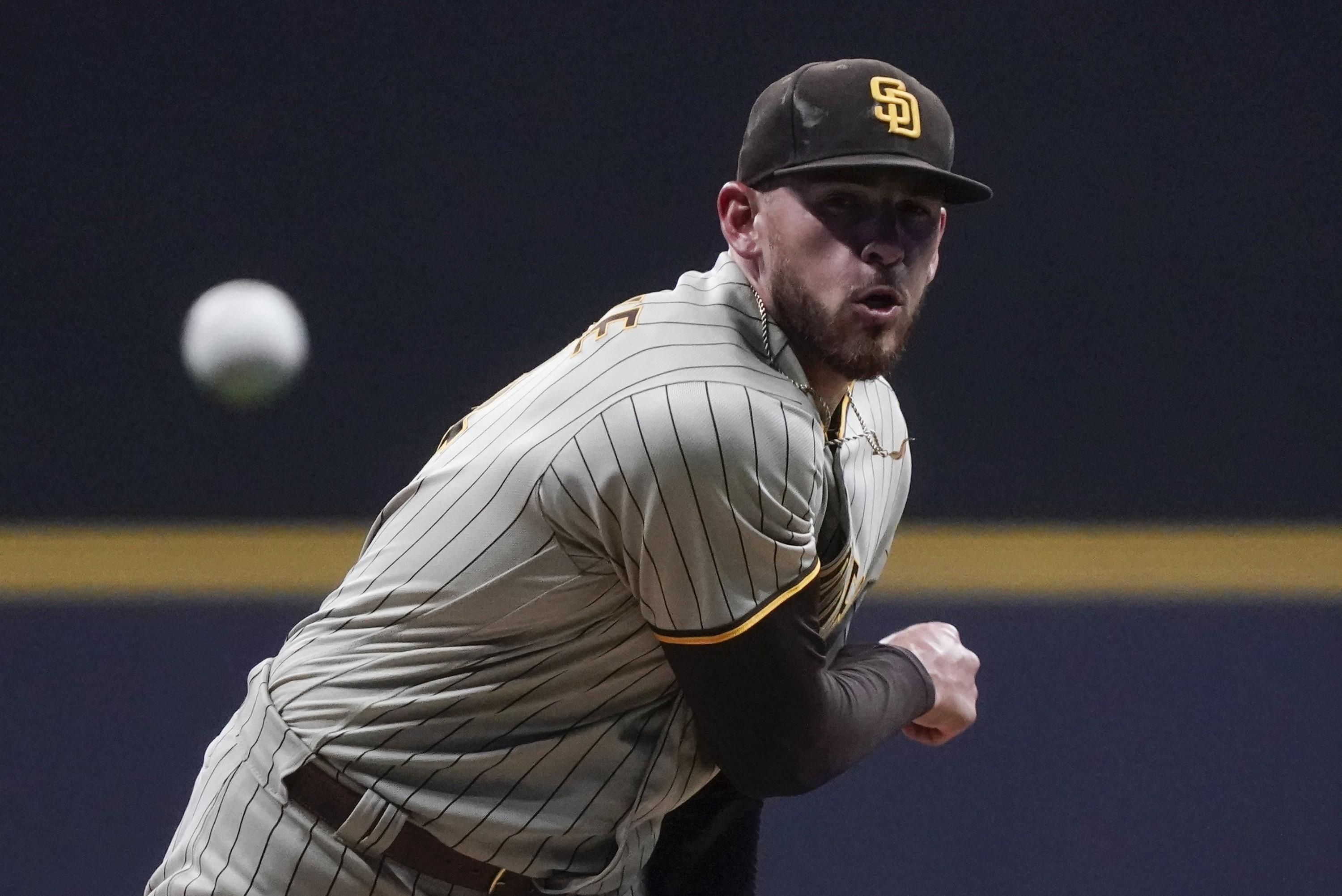 Musgrove carries no-hitter into 8th, Padres rip Brewers 7-0 | AP News