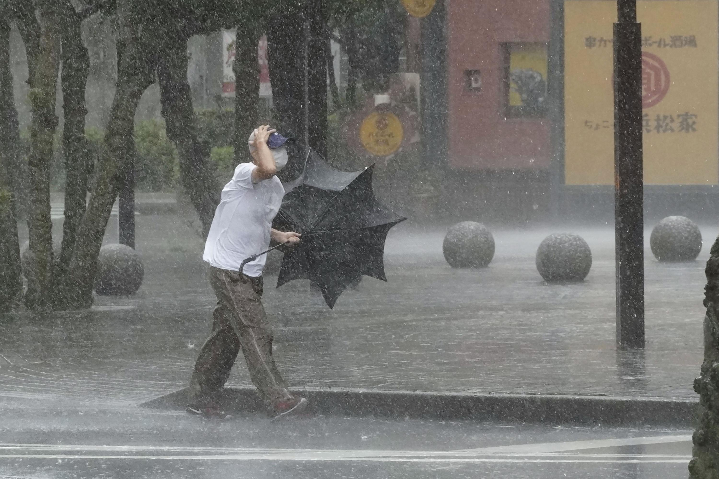 Tropical Storm Meari hammers Japan with heavy rainfall, wind | AP News