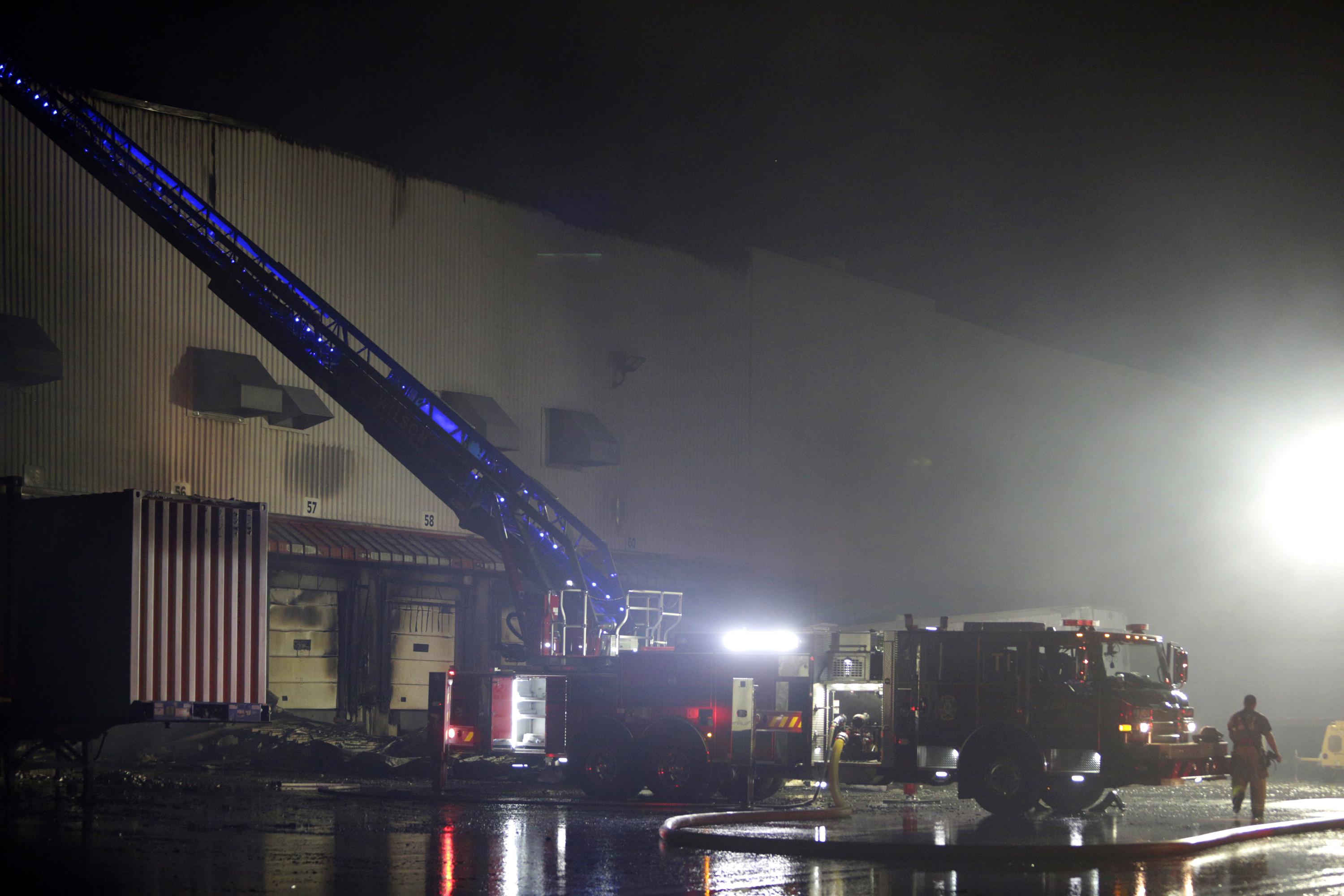 Fire damages huge QVC distribution center in North Carolina | AP News
