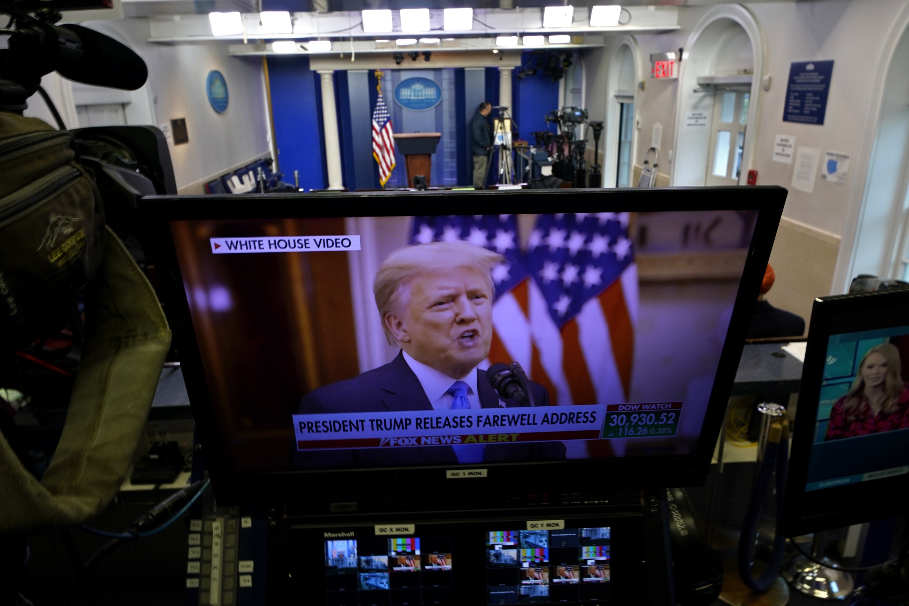 AP FACT CHECK: Trump's farewell falsehoods | AP News