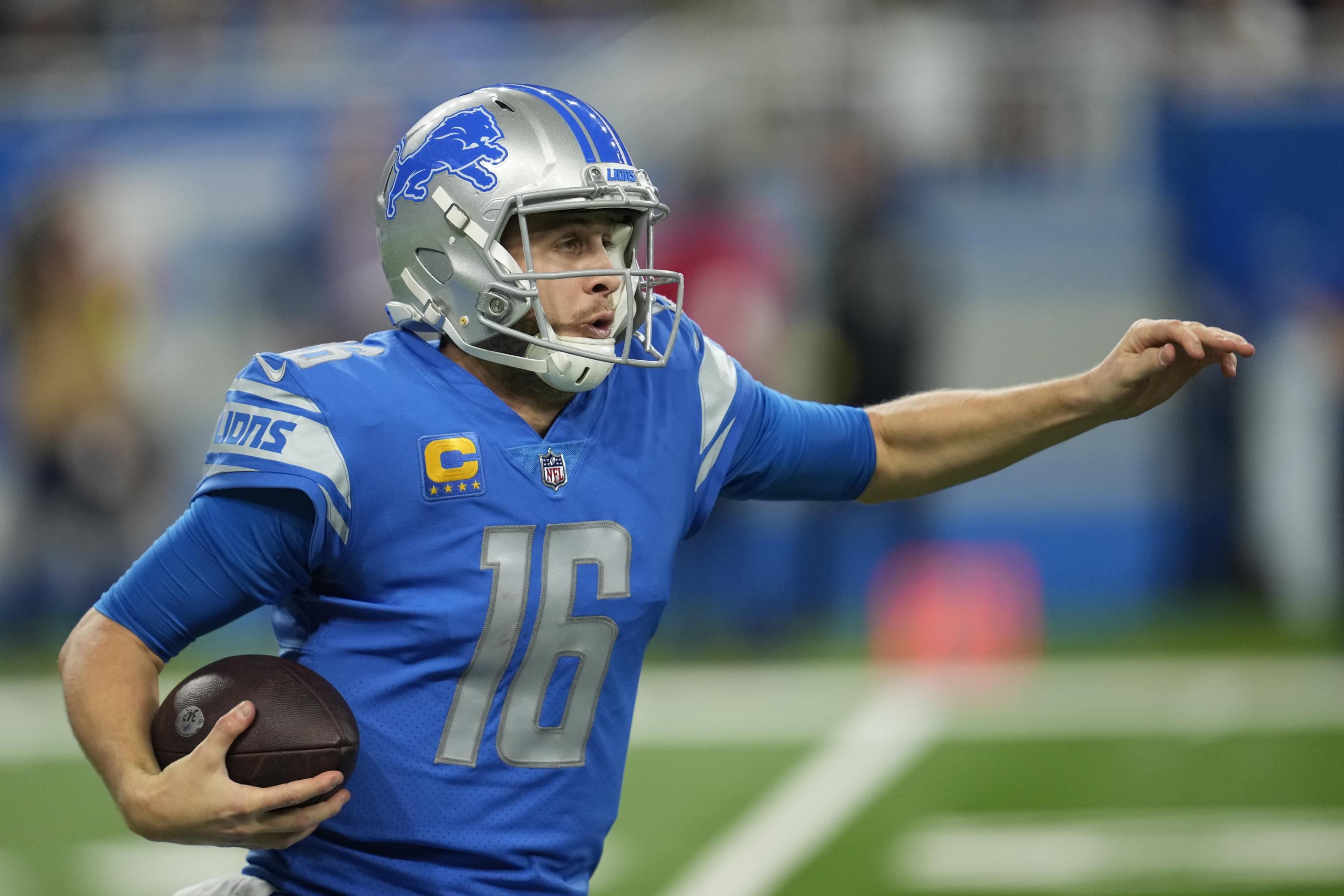 Goff enjoying life as Lions make improbable playoff run | AP News