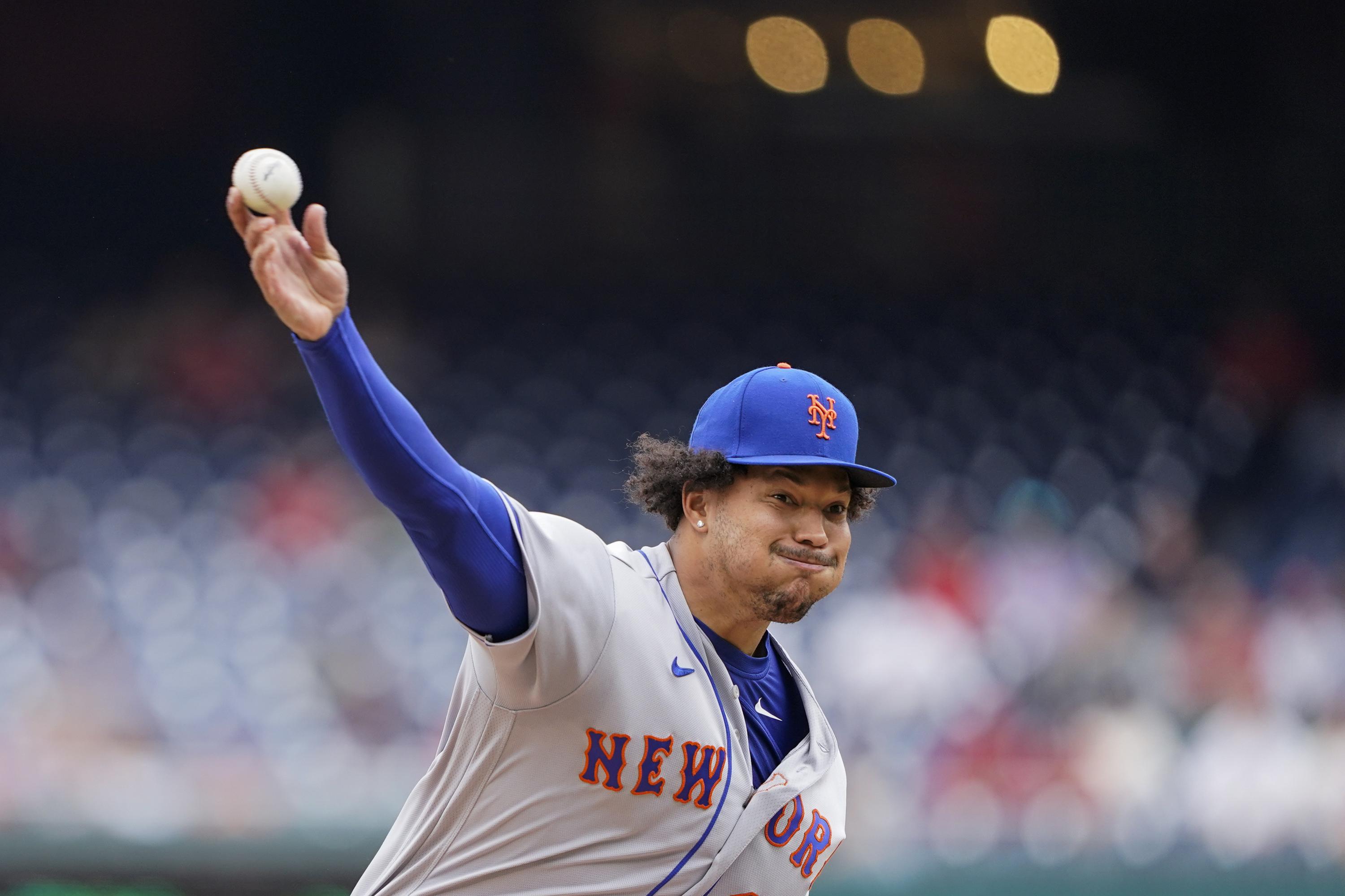 Mets ganan 10ma serie con dominio de Walker sobre Nacionales | AP News