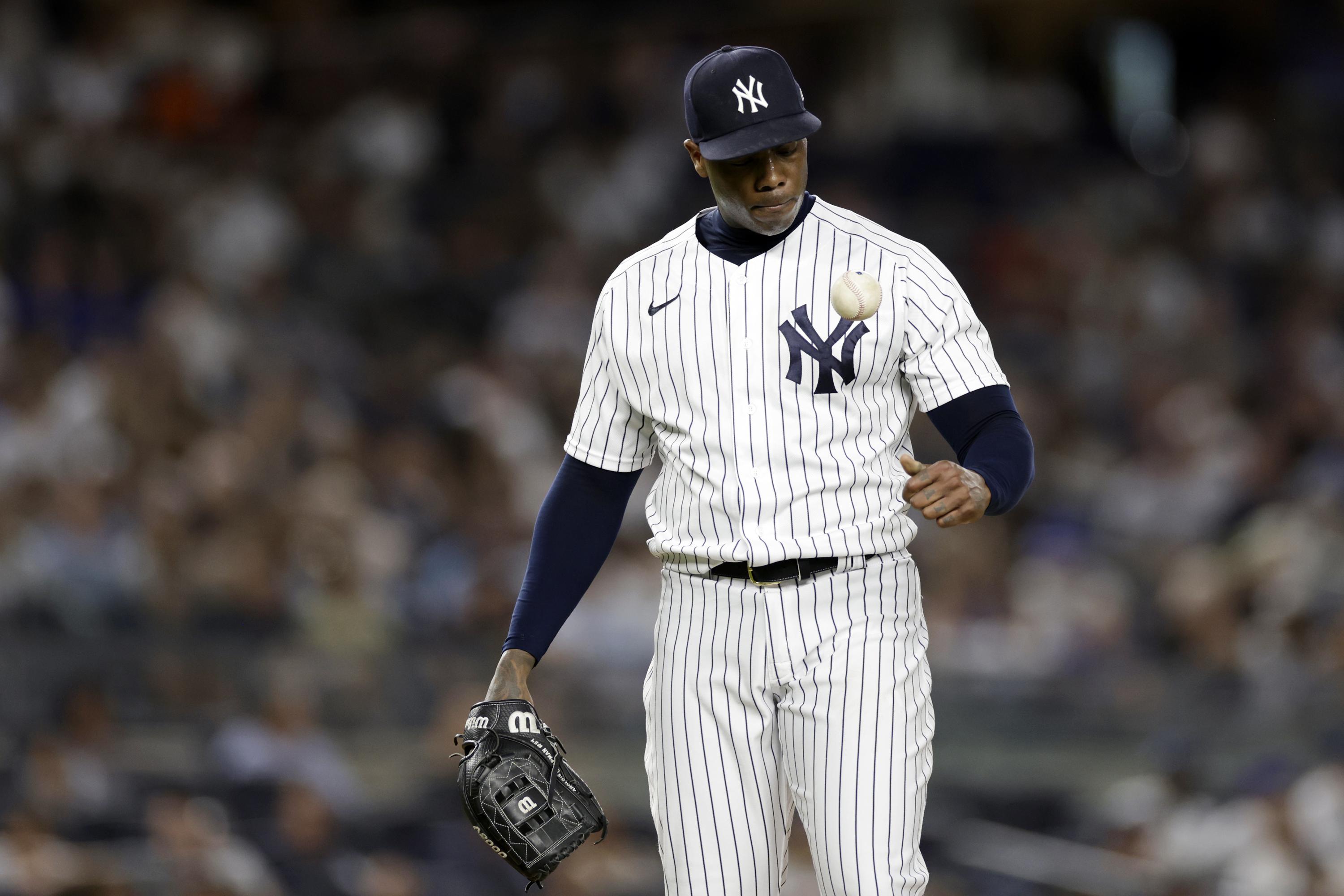 Yankees reliever Chapman on IL with infection from tattoo | AP News