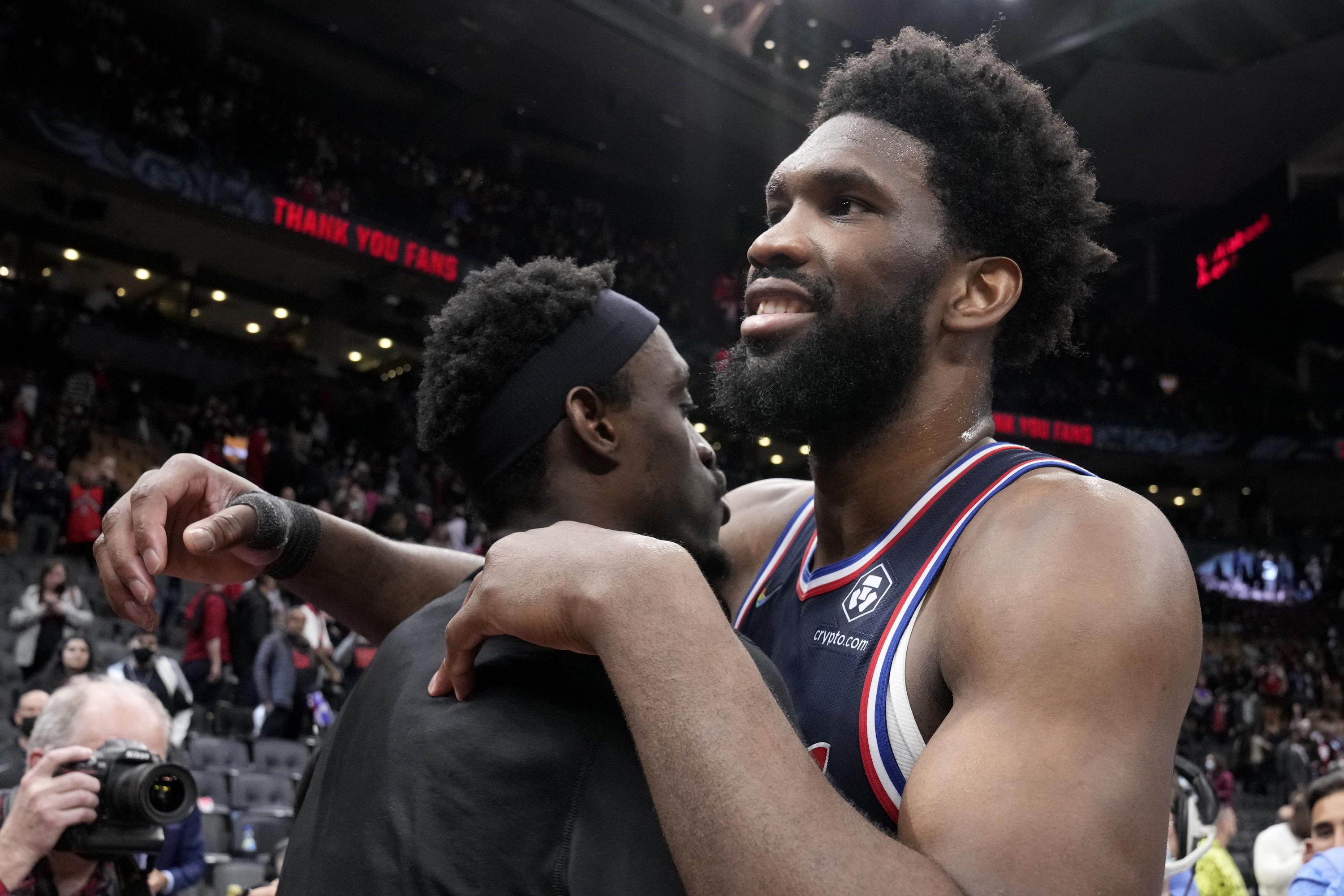 76ers' Embiid has right orbital fracture, as East semis loom | AP News