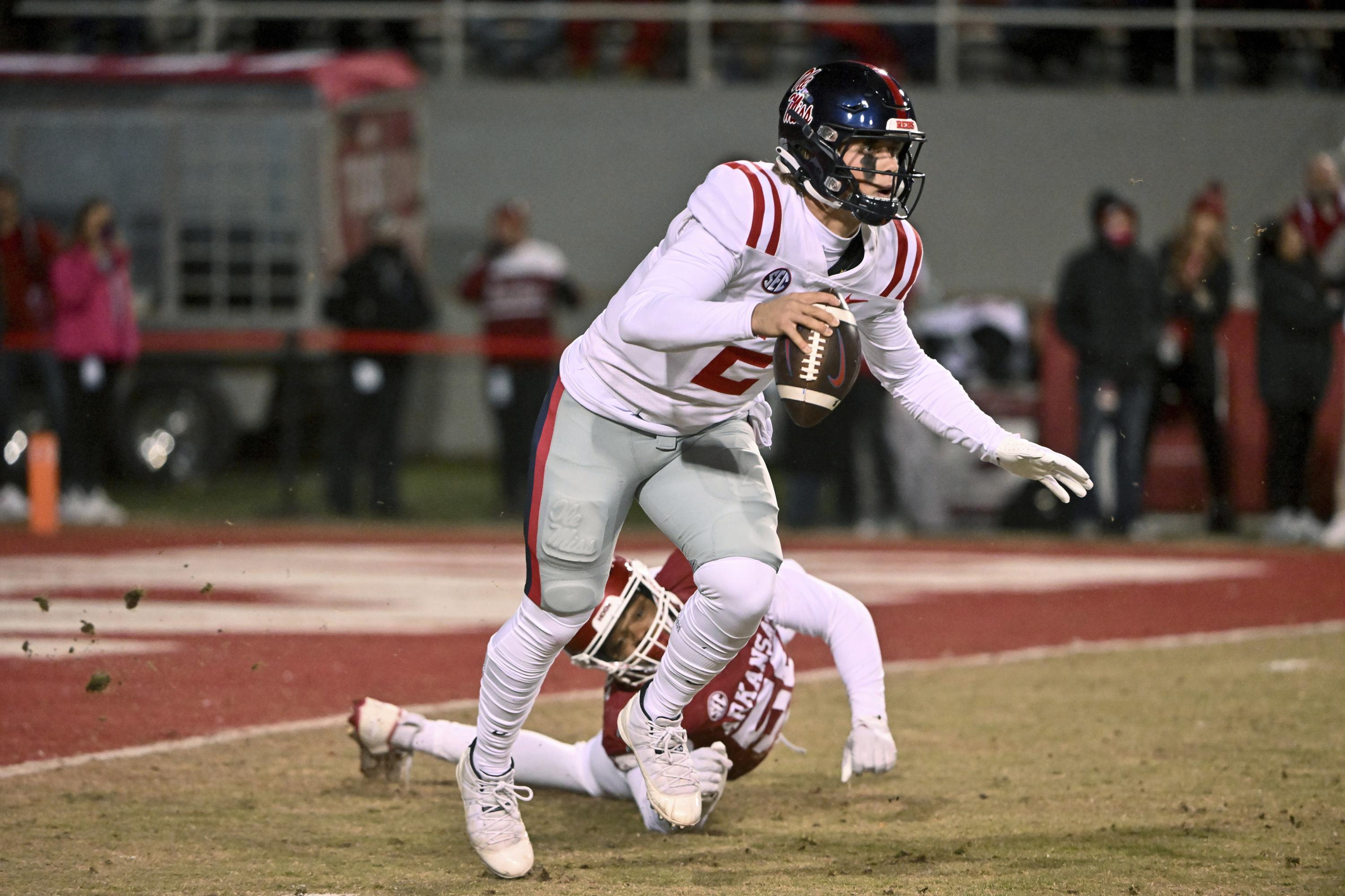 No. 20 Mississippi, Miss. State face off in Egg Bowl rivalry | AP News
