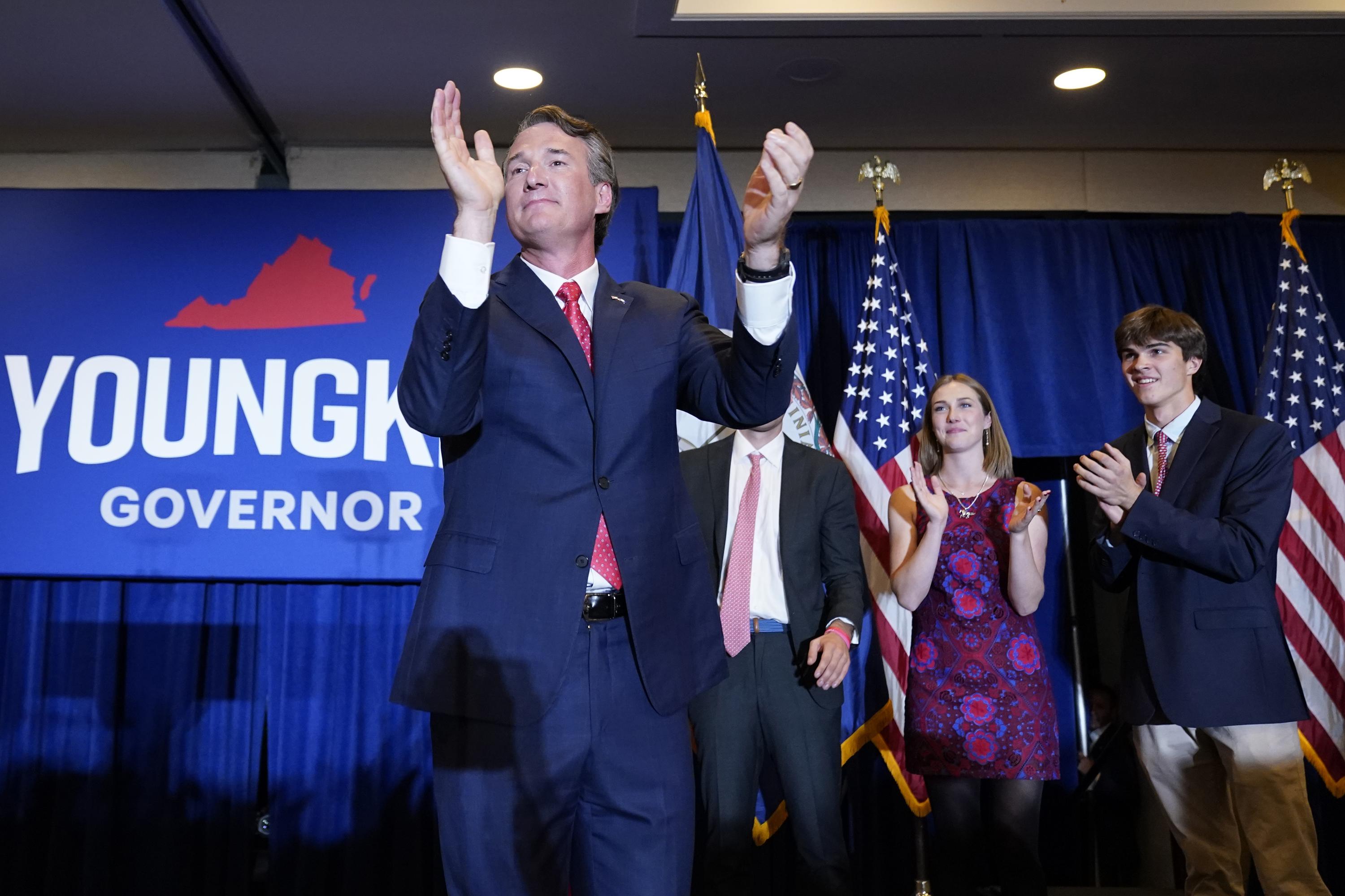 Youngkin's winning formula: Trump voters plus suburbs | AP News