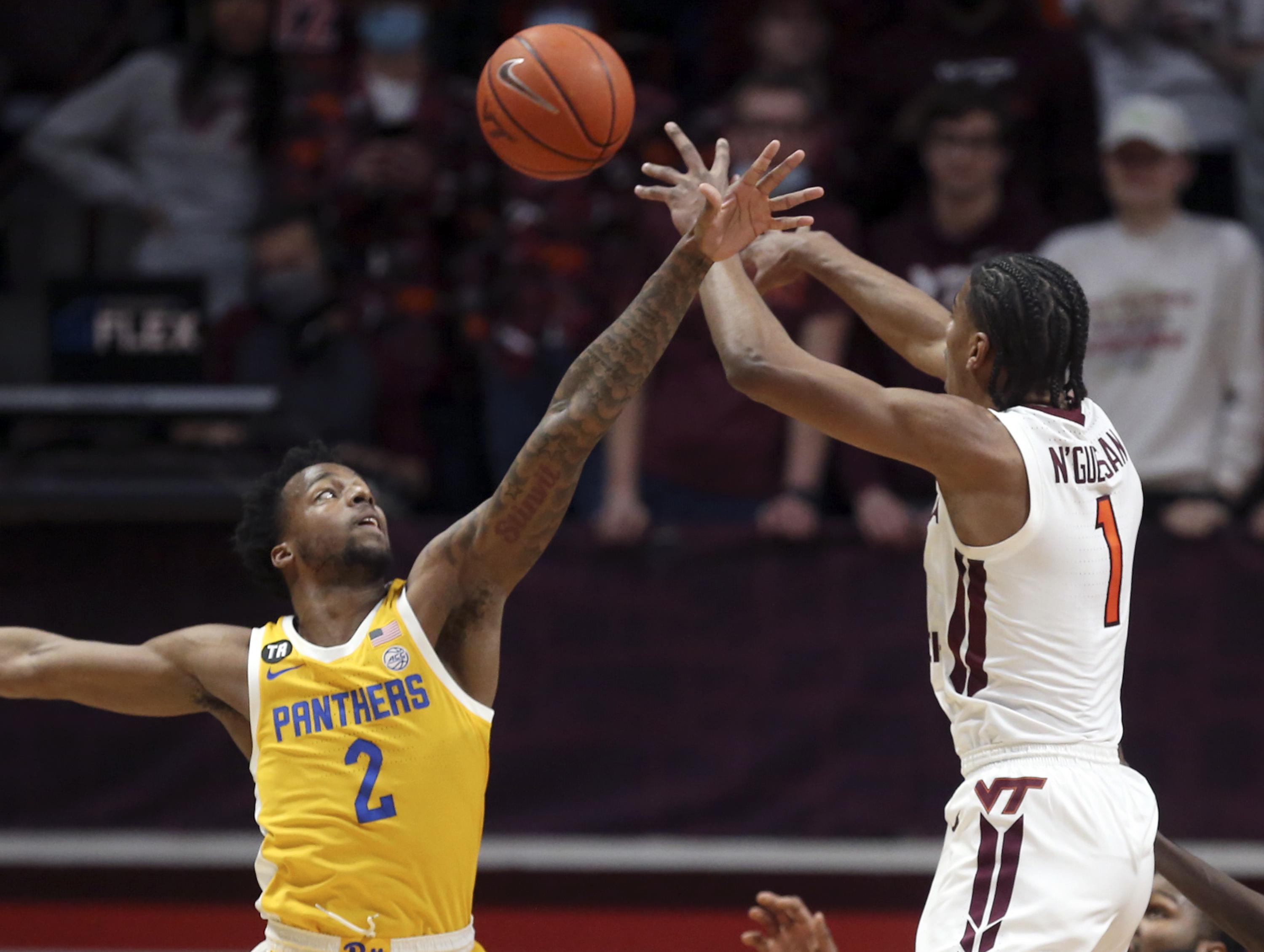 Aluma leads Virginia Tech to a 74-47 rout of Pittsburgh | AP News