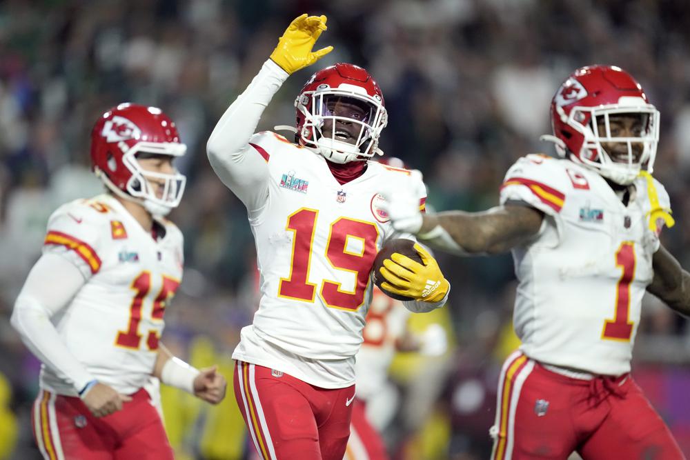 Chiefs’ Kadarius Toney makes most of his Super Bowl touches - Old Town ...