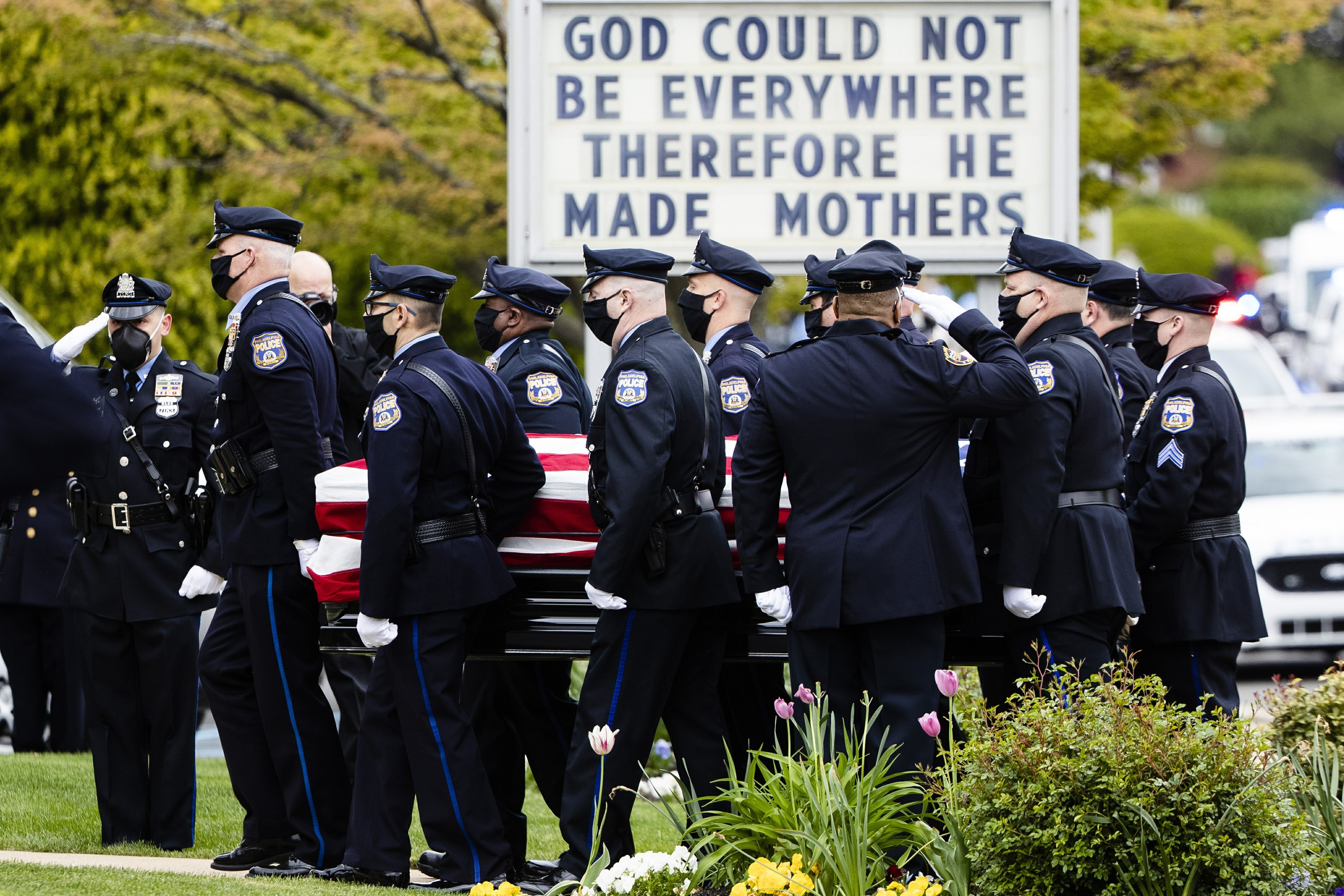 Abridged funeral services held for Philadelphia SWAT officer | AP News