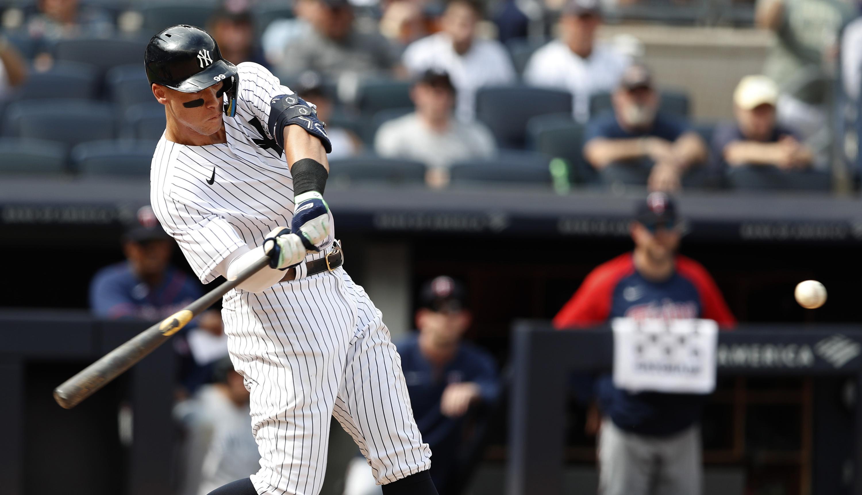 Judge clubs MLB-leading 54th homer, Yankees defeat Twins 5-2 | AP News