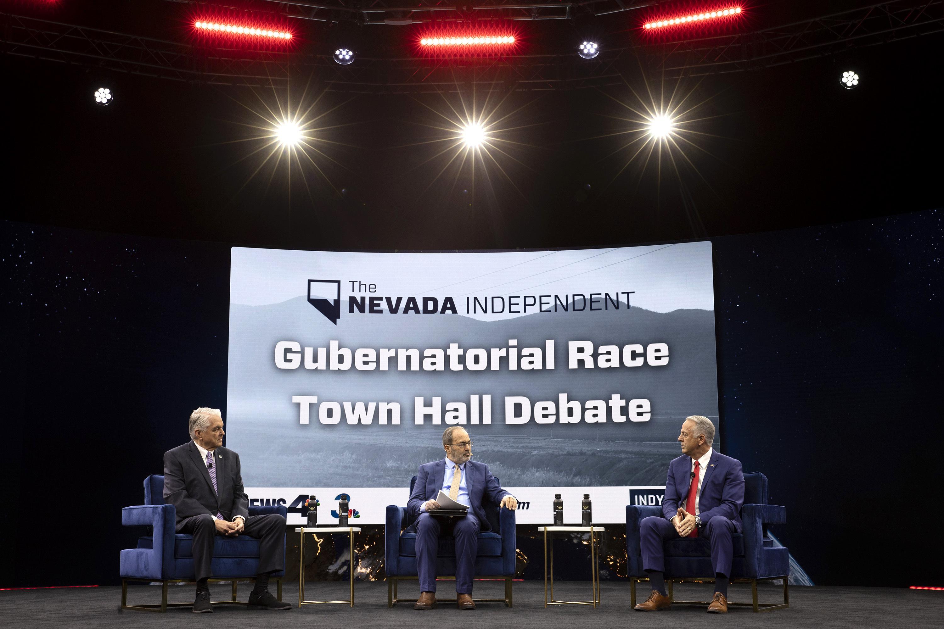 Republican tepid on Trump in Nevada gubernatorial debate | AP News
