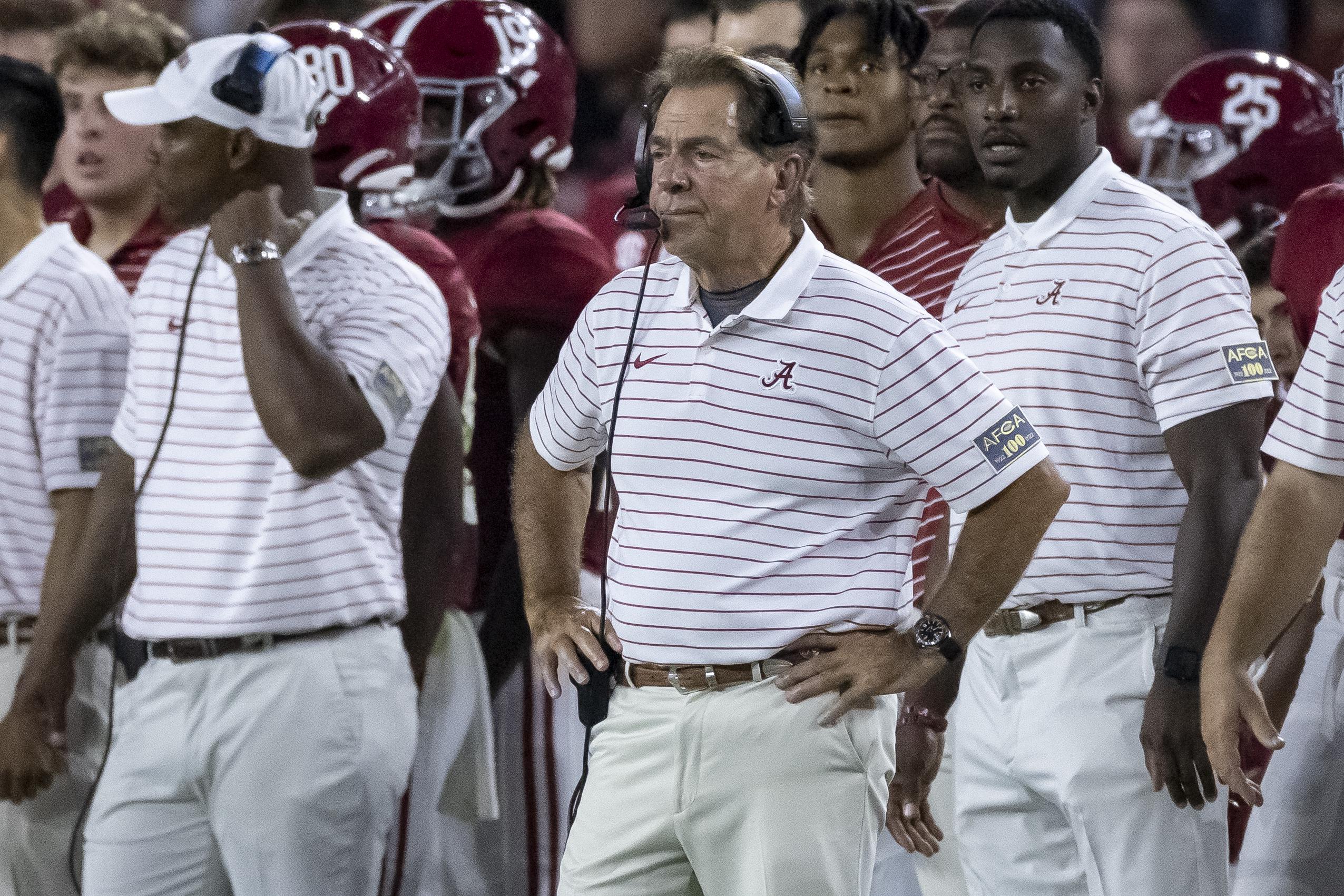Lessons learned? Saban, now-No. 2 Alabama sure hope so | AP News