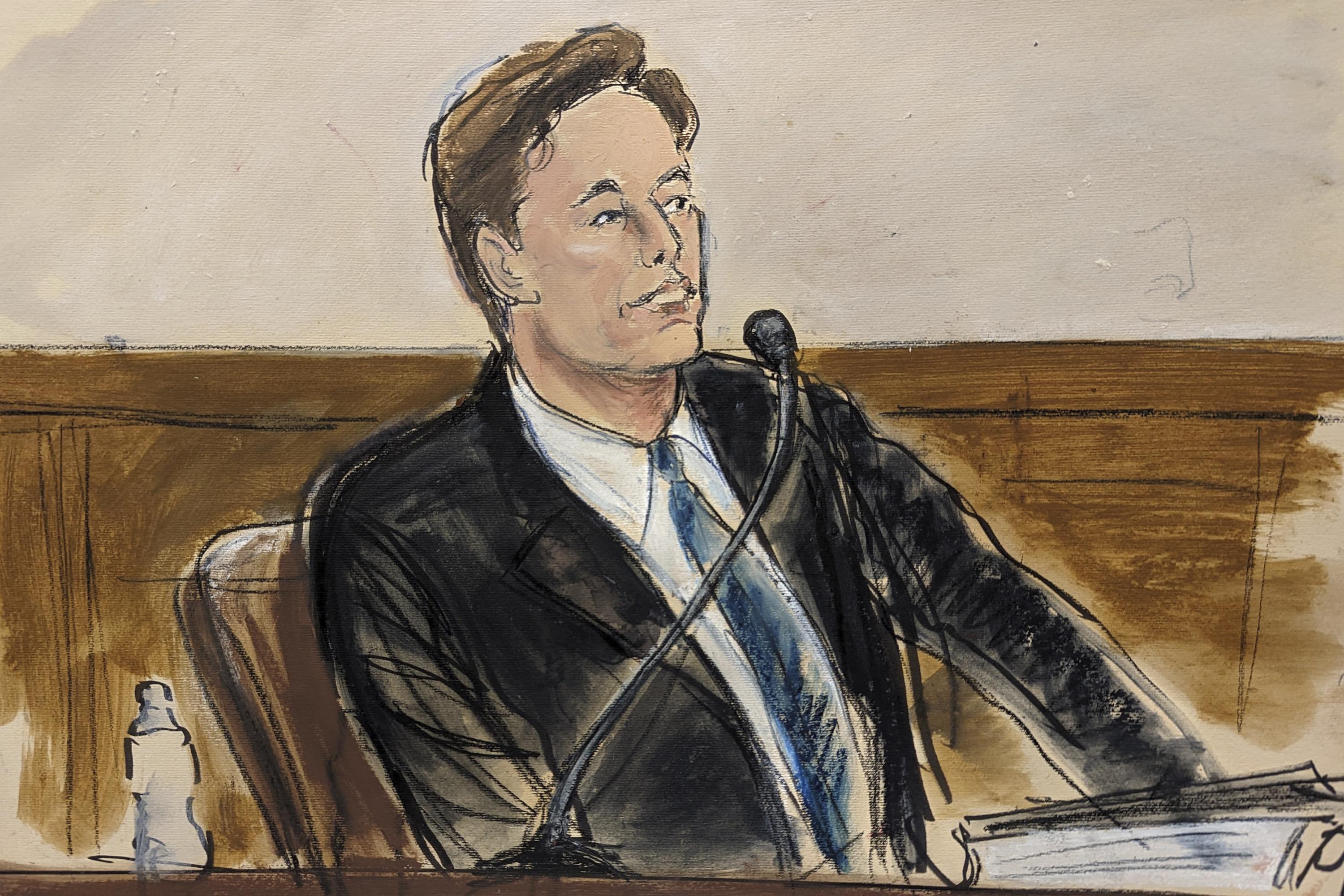 Musk testifies in lawsuit over Tesla compensation package | AP News