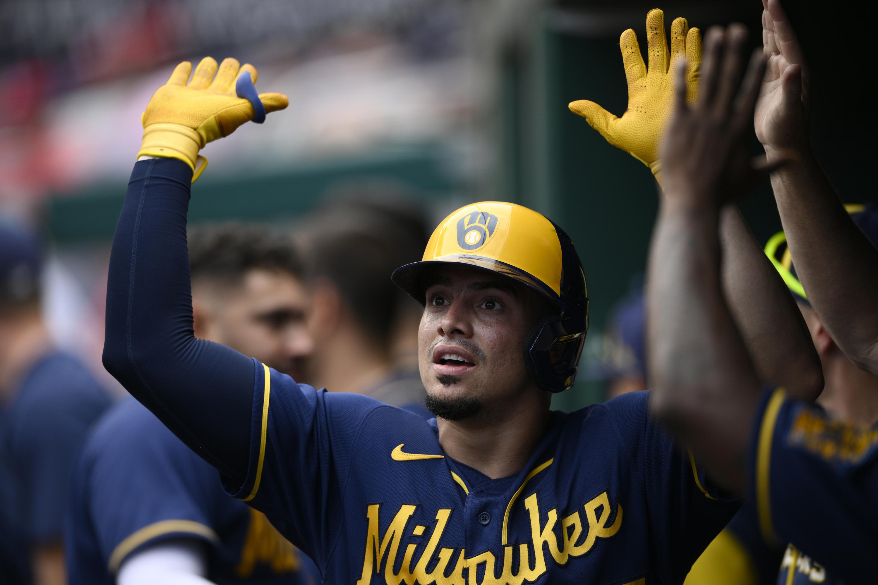 Brewers beat Nationals 4-1 to halt 8-game losing streak | AP News