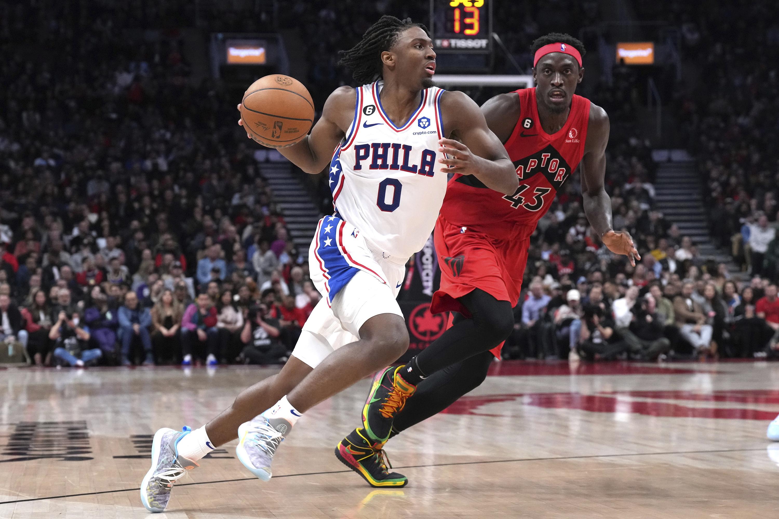Maxey has career-high 44, 76ers beat Raptors without Embiid | AP News