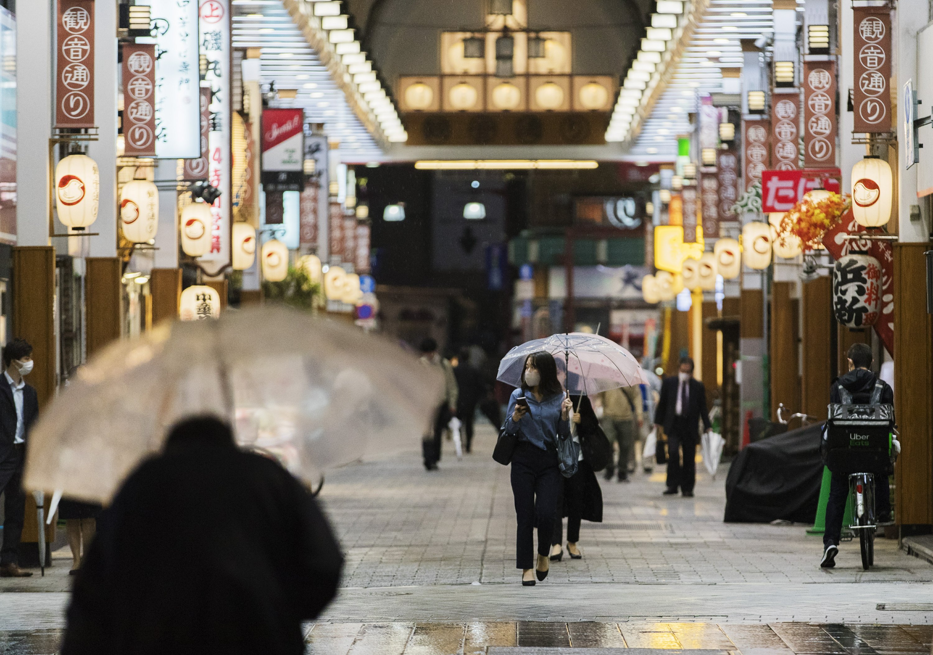 Tropical storm unleashes rain, strong winds in south Japan | AP News