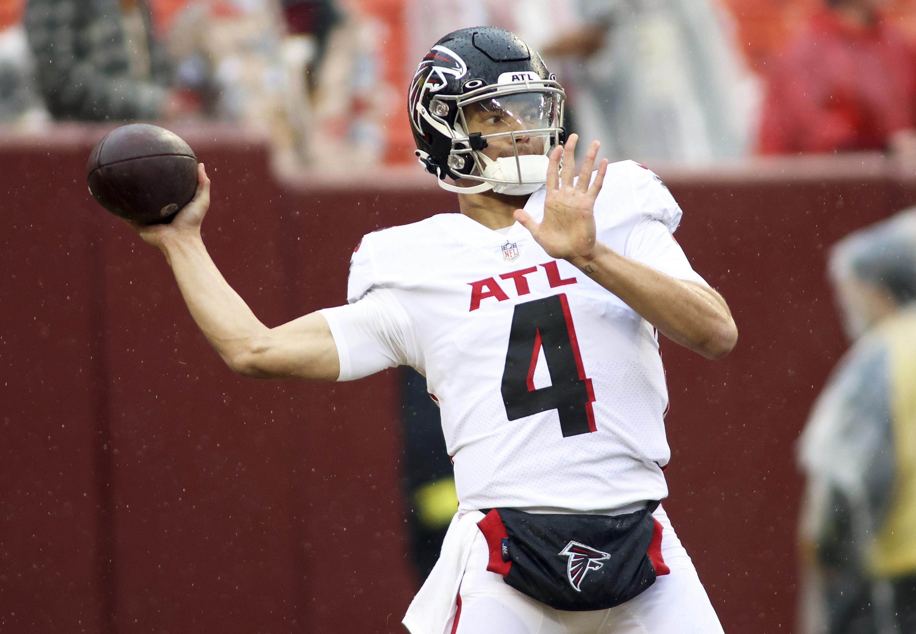 Falcons' Ridder has 4-game audition at QB with Mariota on IR | AP News