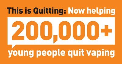 First-of-its-Kind Text Message Quit Vaping Program, This is Quitting ...