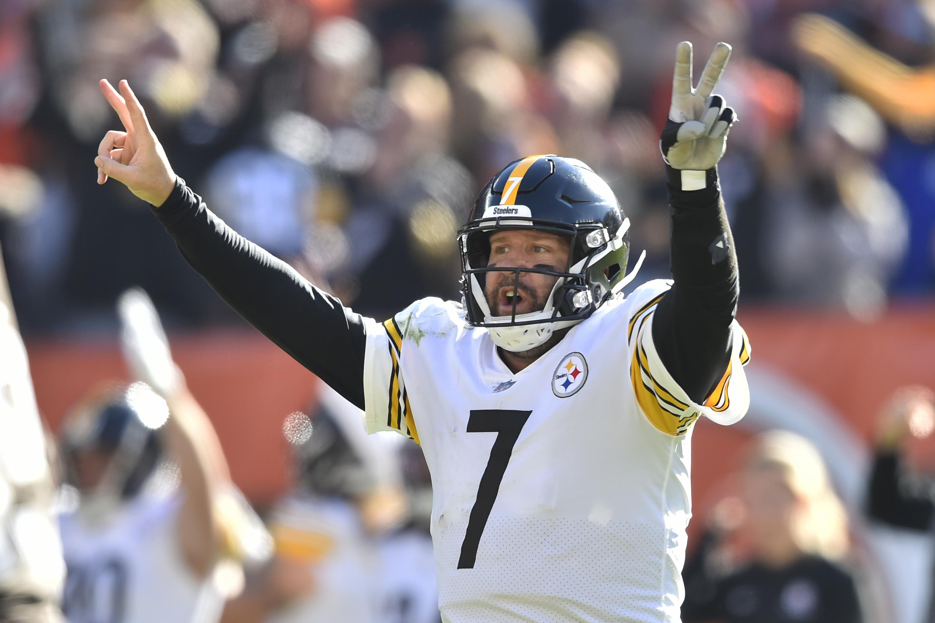 Steelers y Big Ben ganan otra vez en Cleveland, 15-10 | AP News