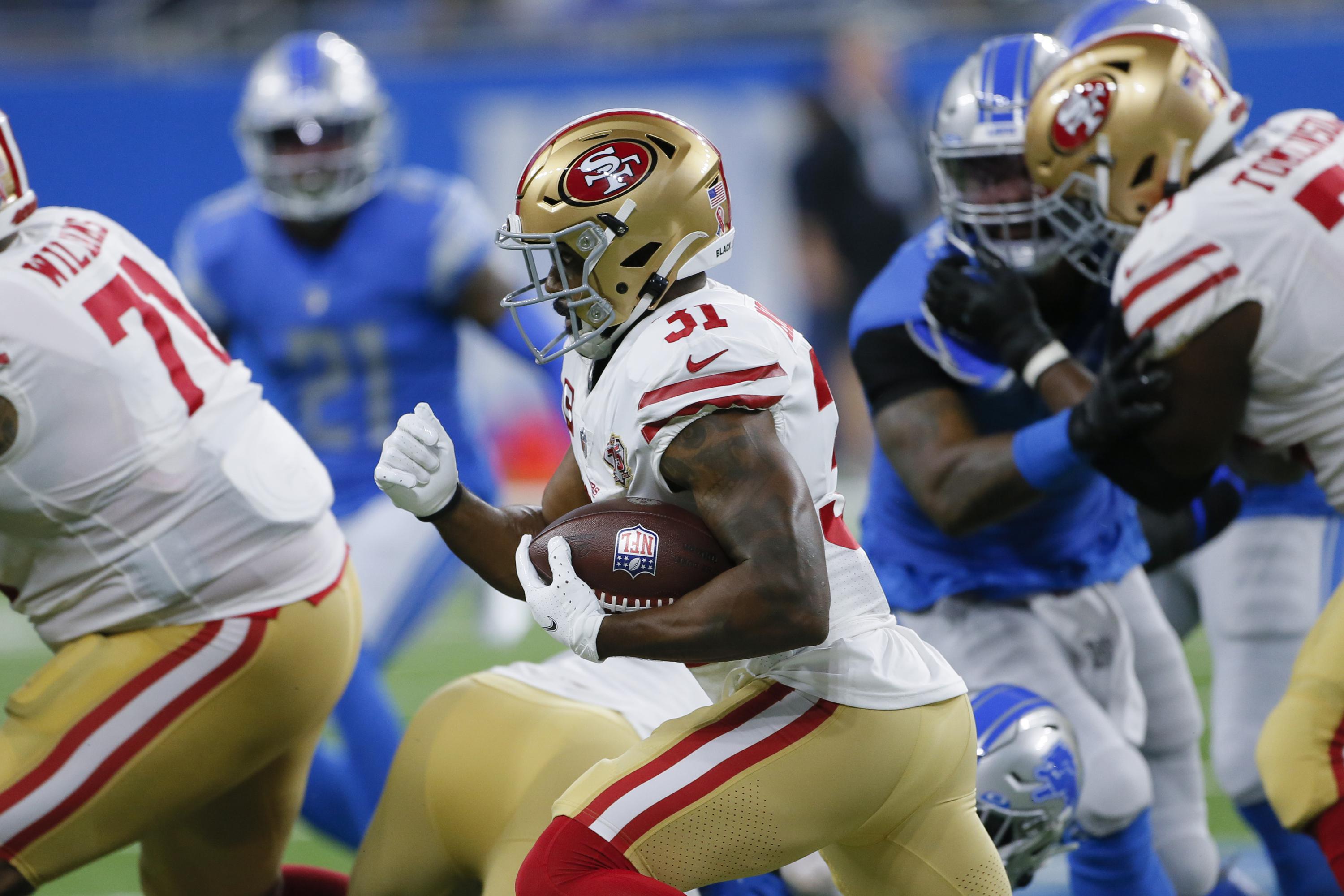 49ers RB Raheem Mostert to undergo season-ending surgery | AP News