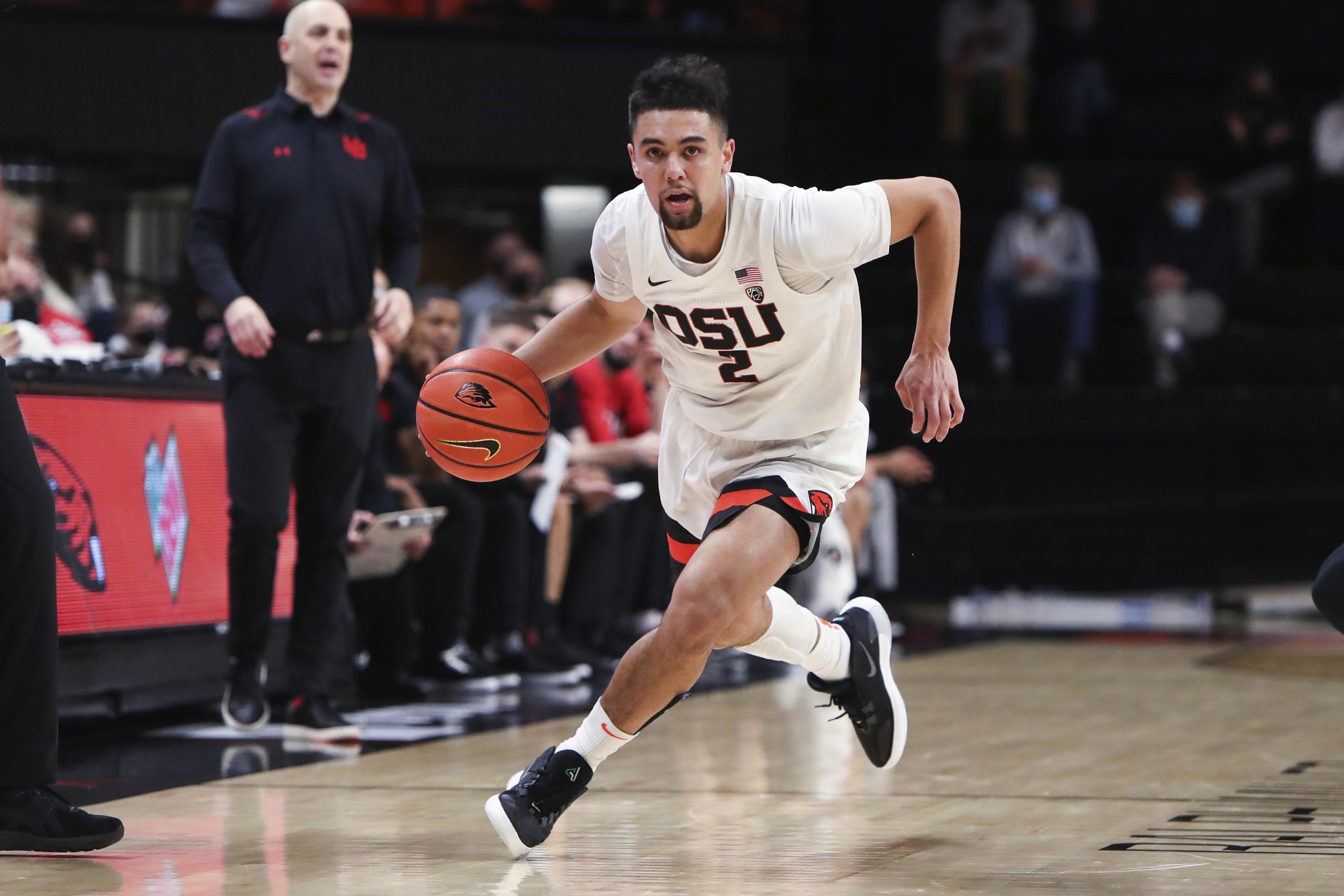 Lucas' 25 points leads depleted Oregon St. past Utah 88-76 | AP News