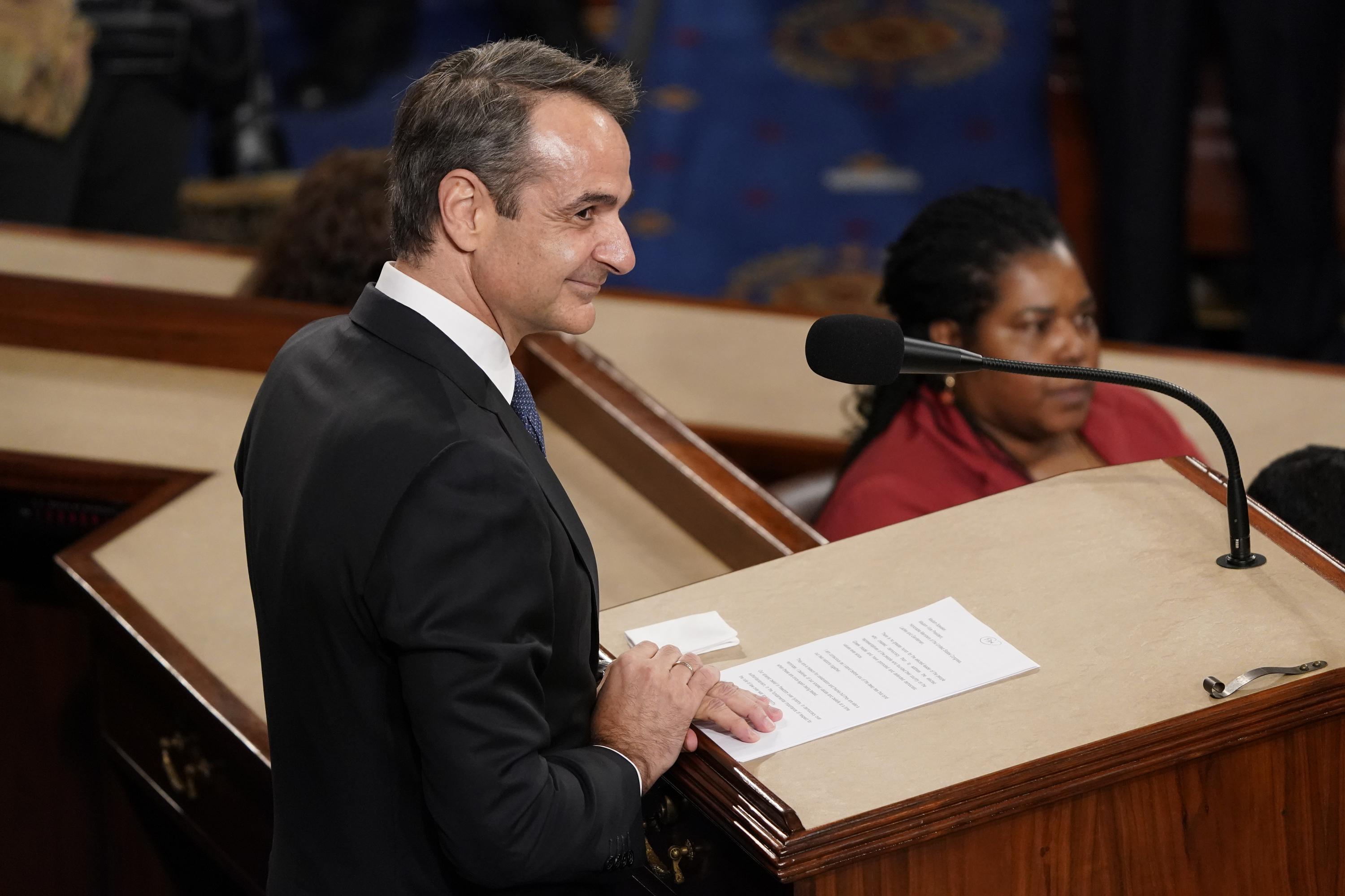 Greek leader urges students to sustain, strengthen democracy | AP News