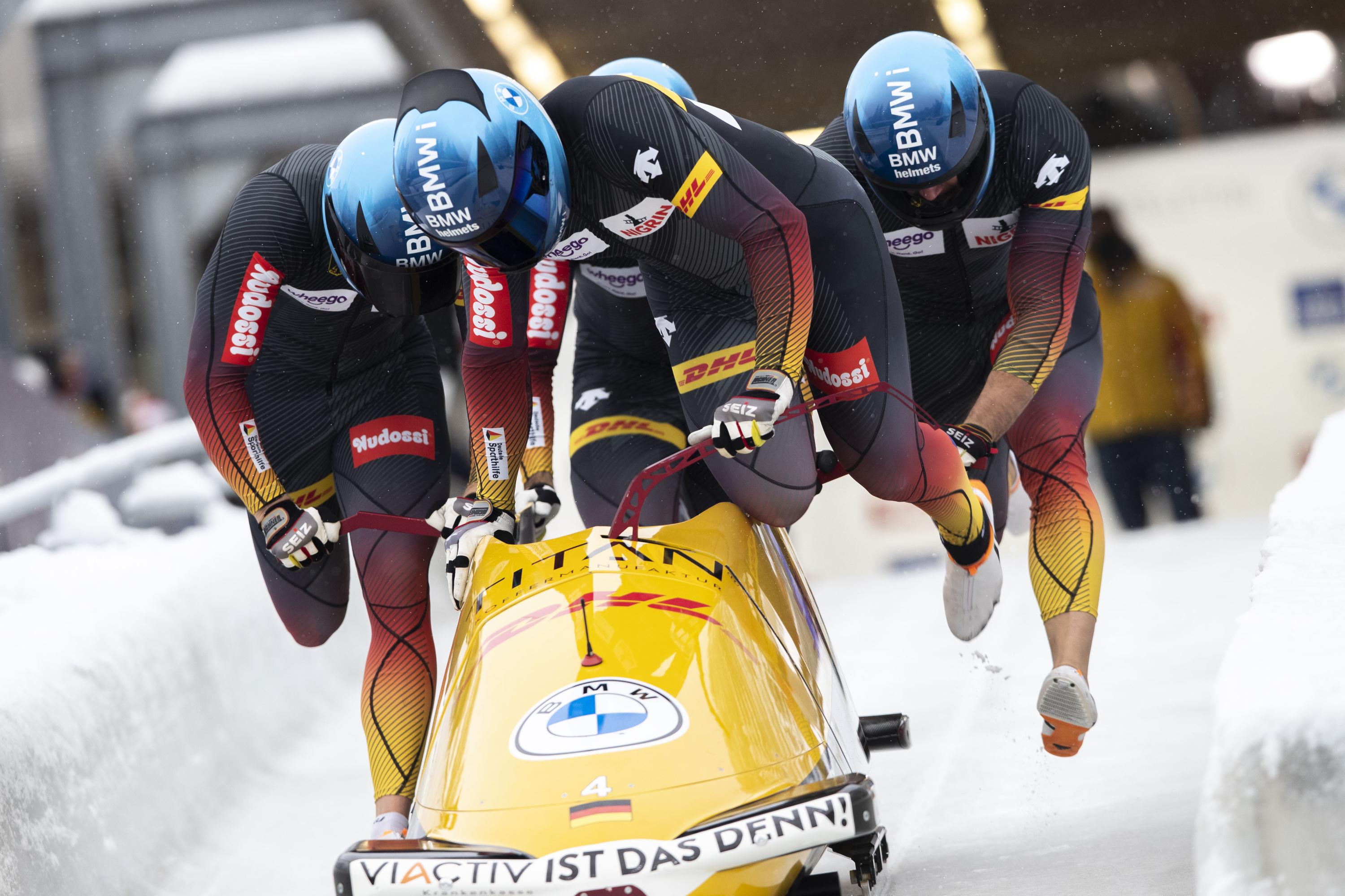 Friedrich gets another Cup win, this time in 4-man bobsled | AP News