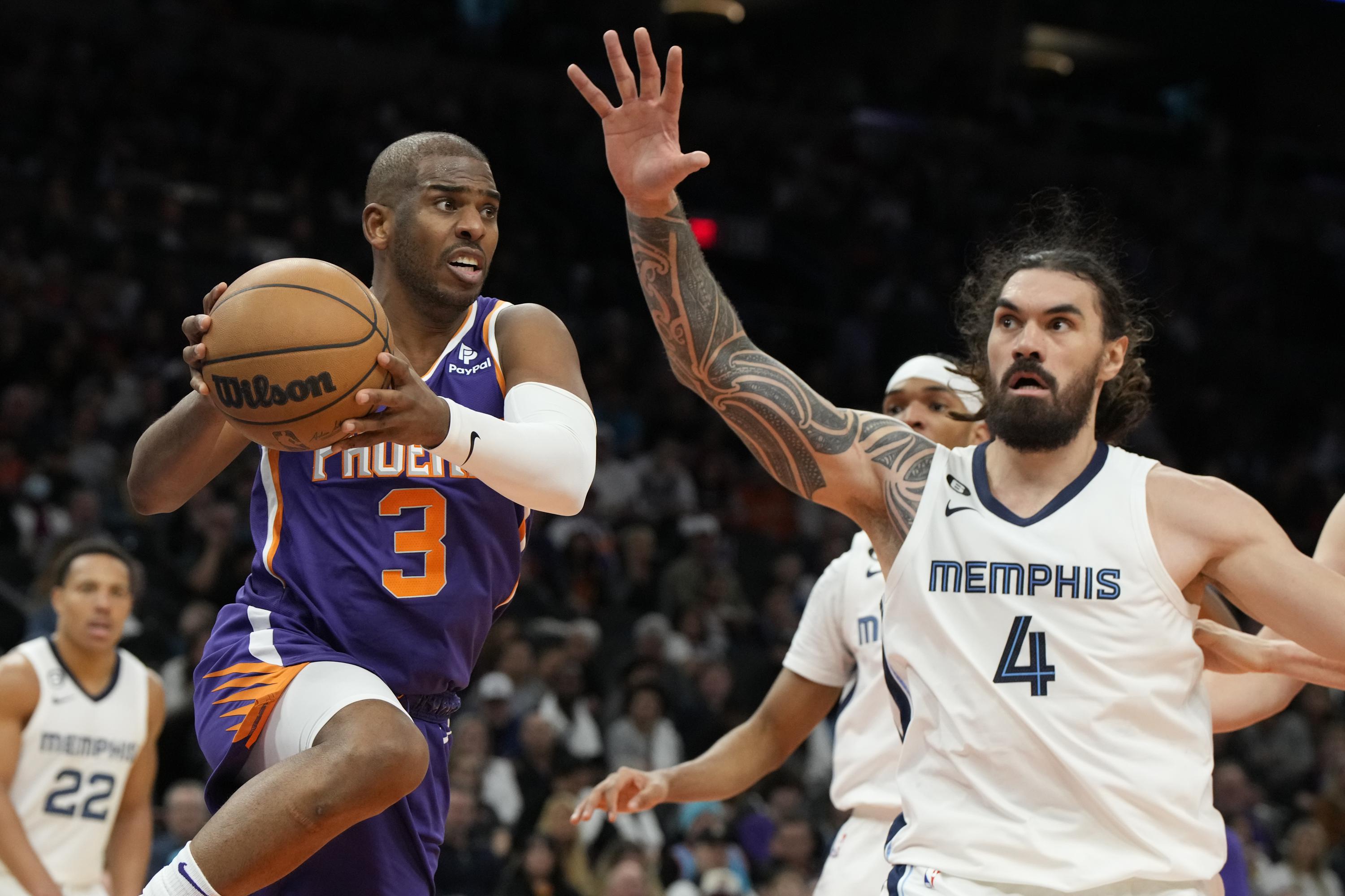 Grizzlies' Steven Adams out 3-5 weeks with sprained knee | AP News