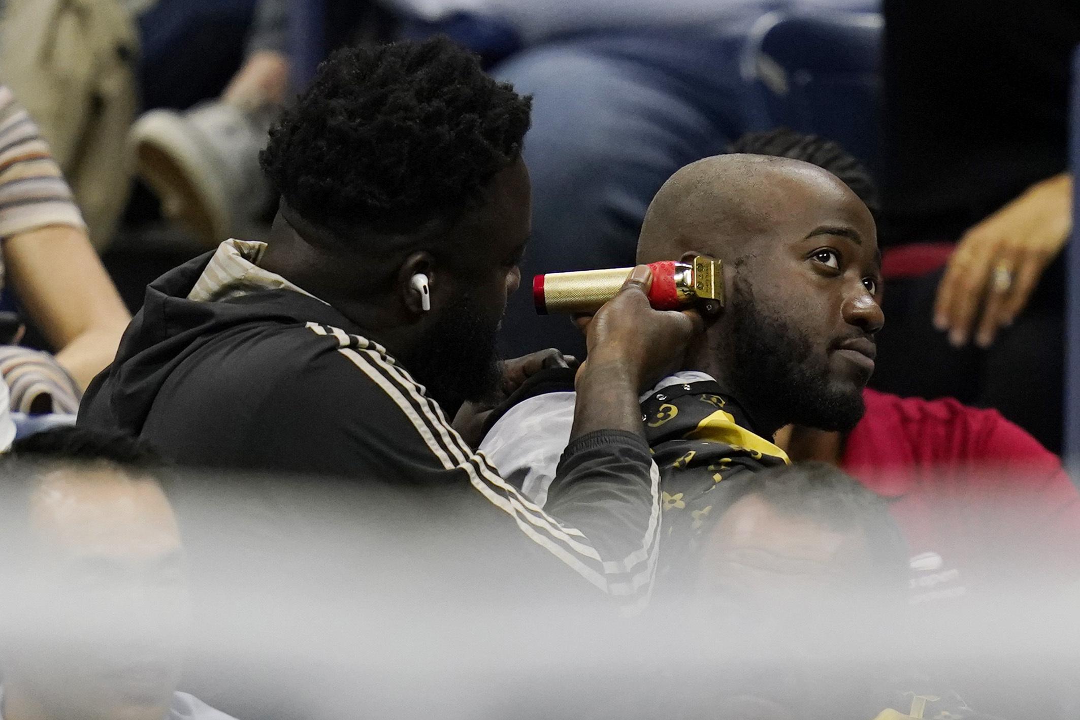 Hairy Situation At Us Open 2 Removed For Haircut In Stands Ap News