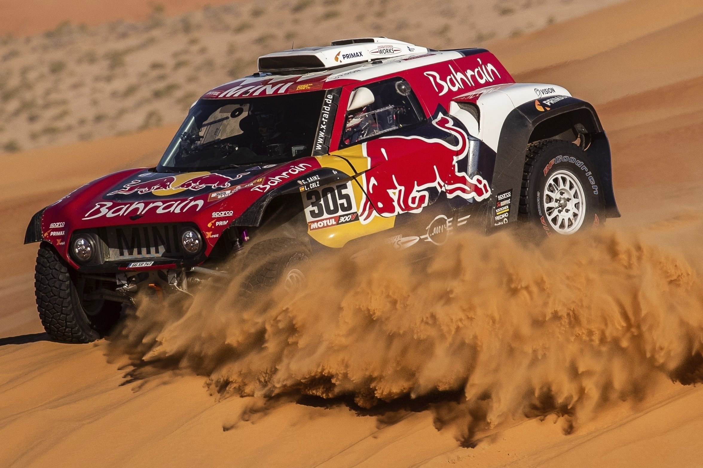 Sainz acaricia un tercer título del Rally Dakar | AP News