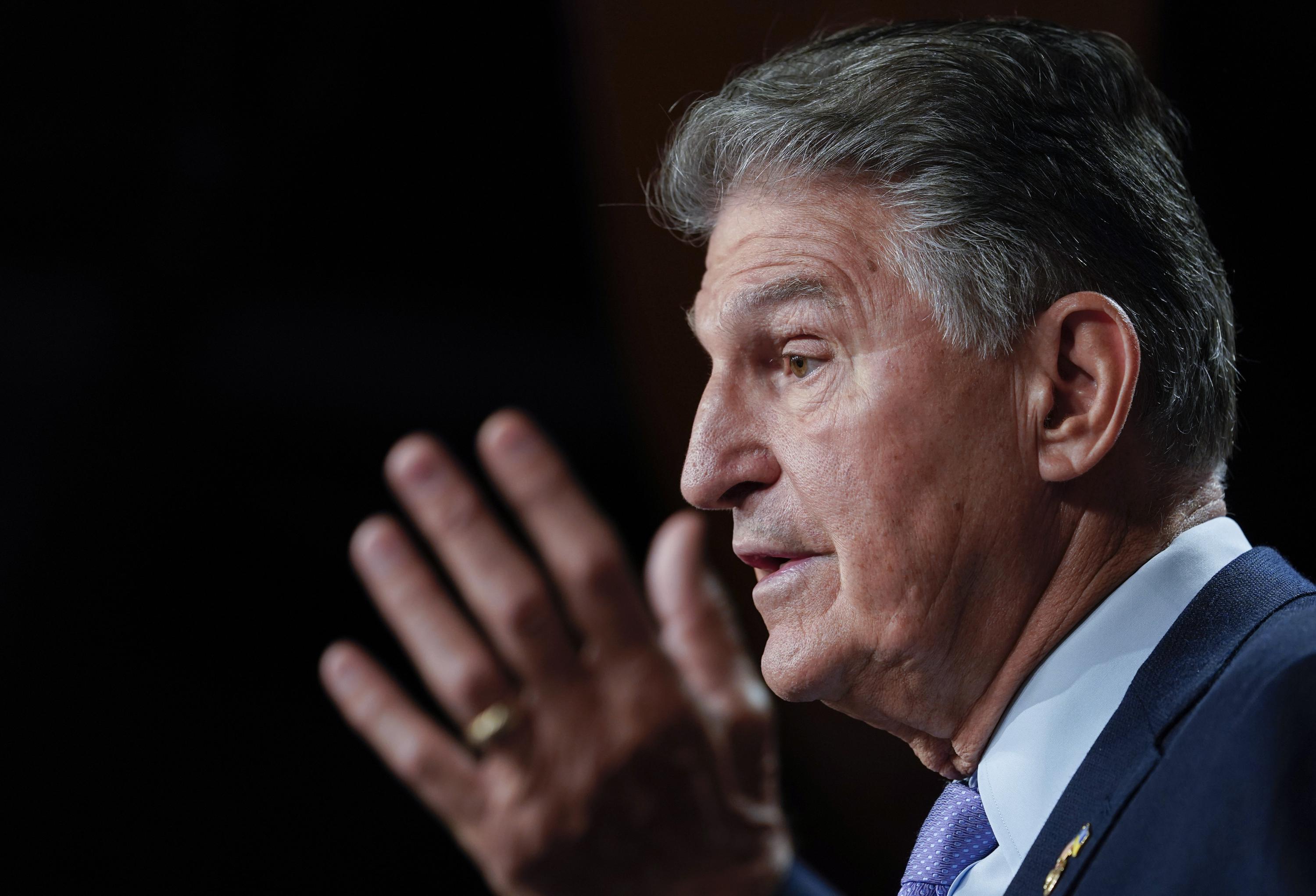 Manchin rails against 'revenge politics' on permit plan | AP News