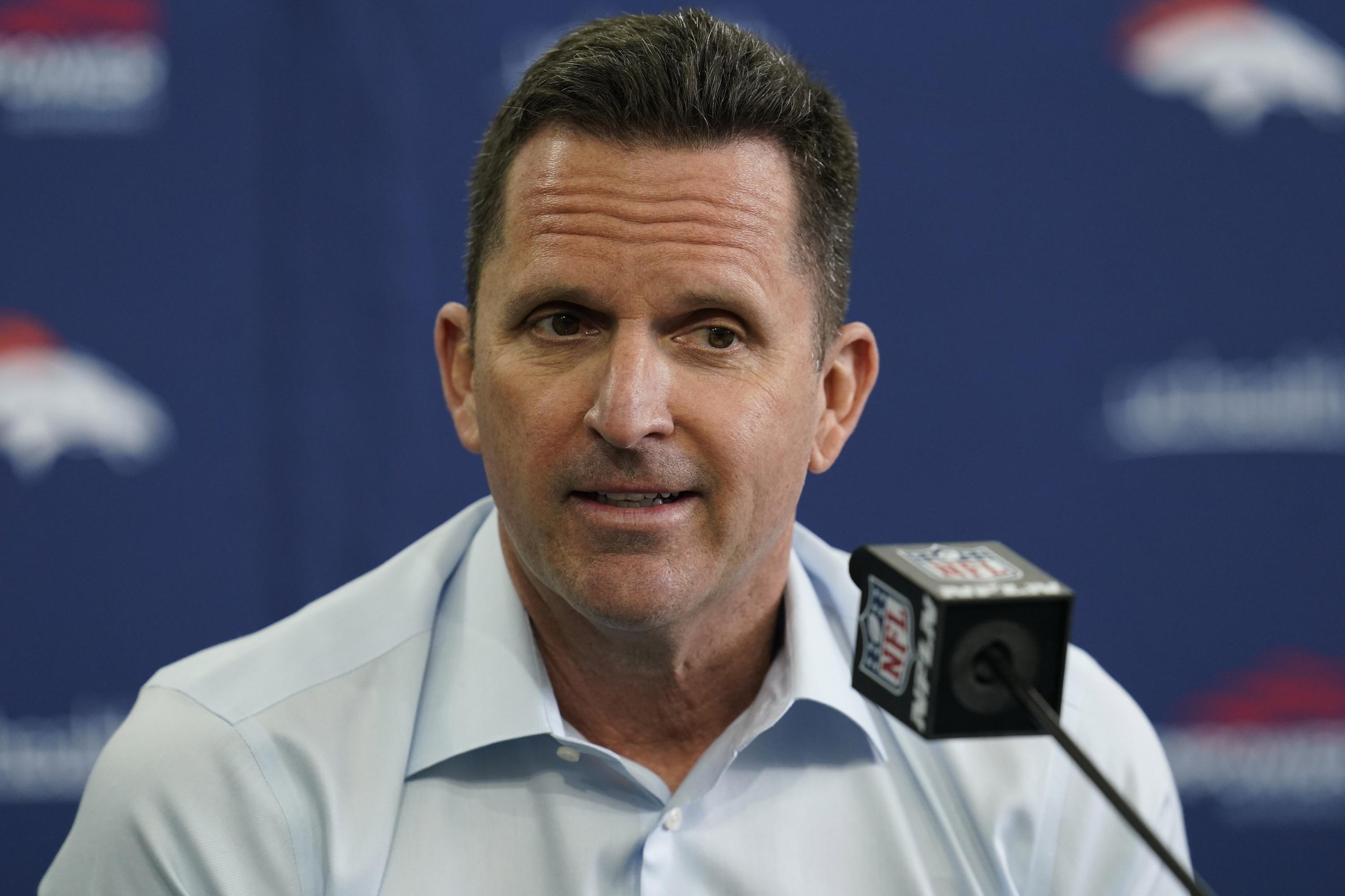 Paton solid in 1st draft in Denver but no QB could haunt him | AP News