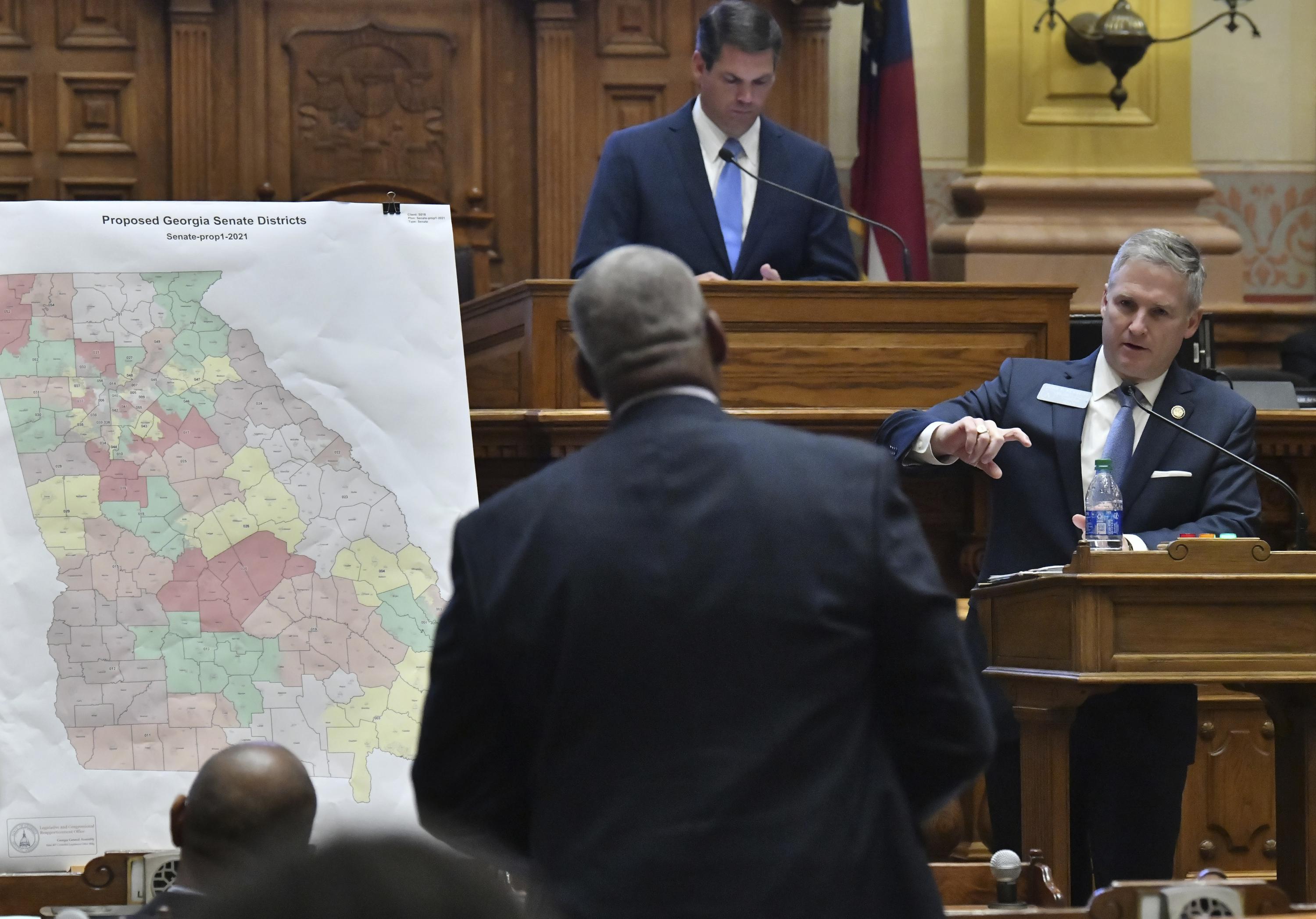 Georgia Senate advances congressional map with GOP advantage | AP News