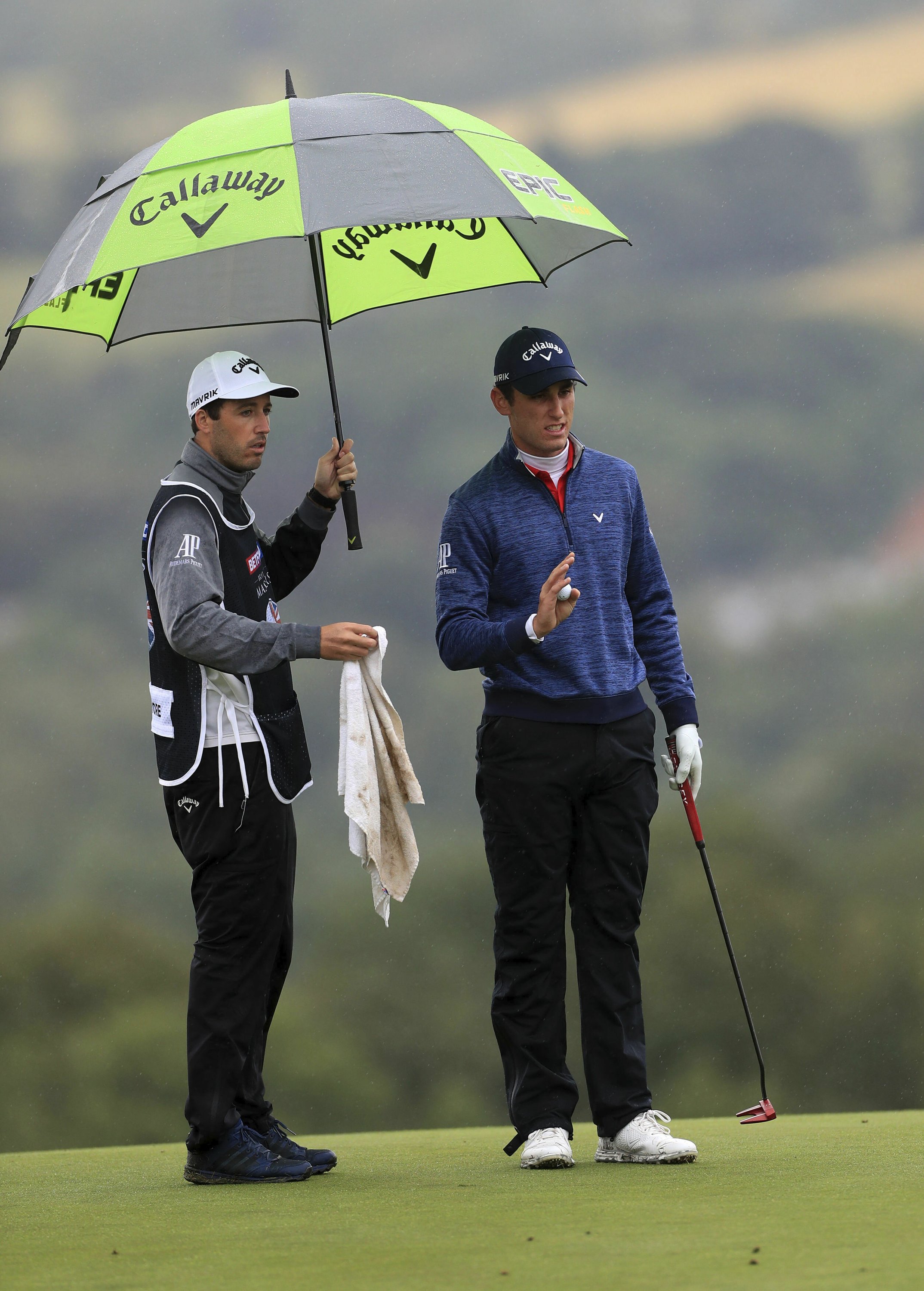 Paratore leads Whitnell by 1 shot at British Masters | AP News