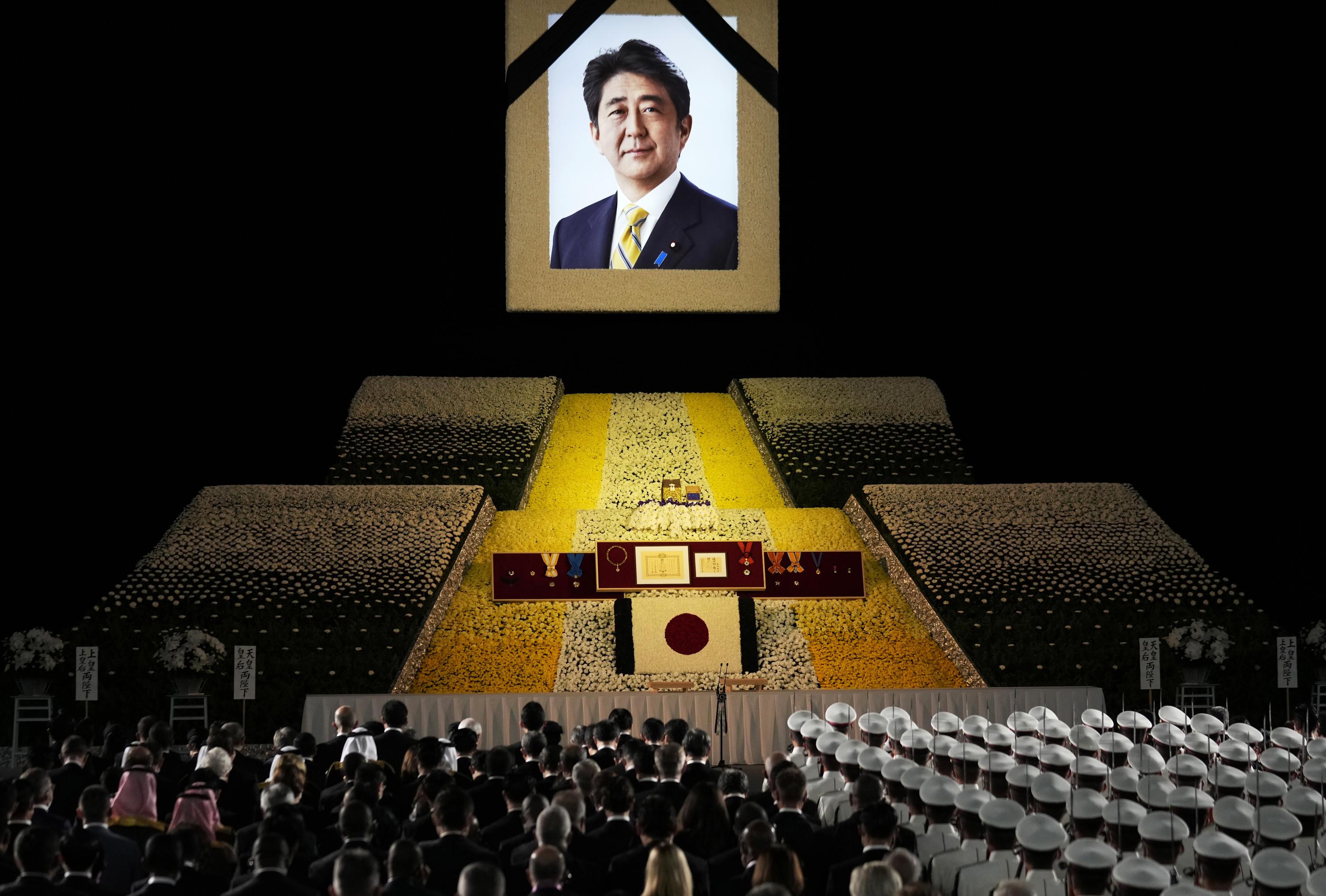 Japanese former leader Abe honored at divisive state funeral | AP News
