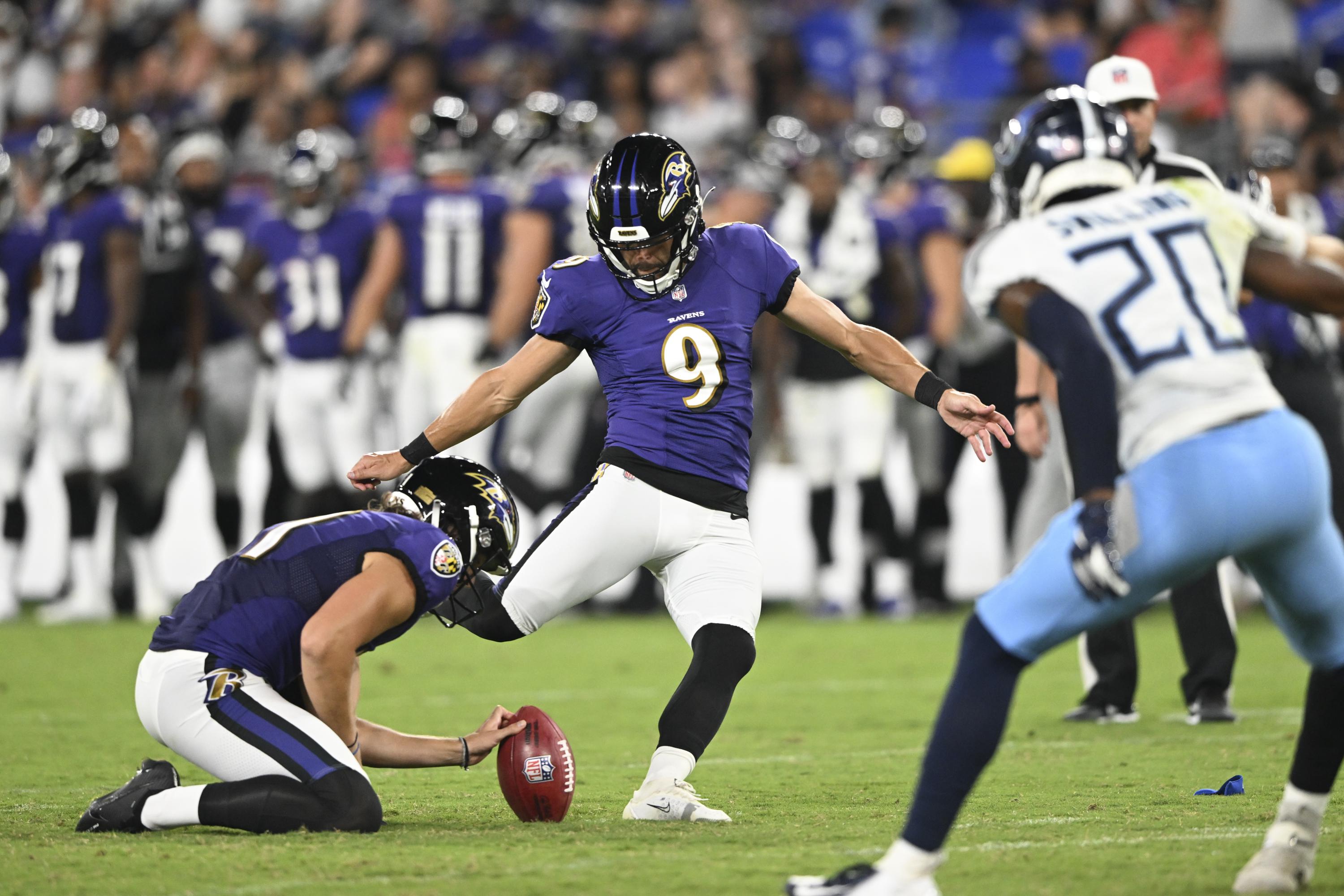Ravens top Titans 23-10 for 21st straight preseason win | AP News