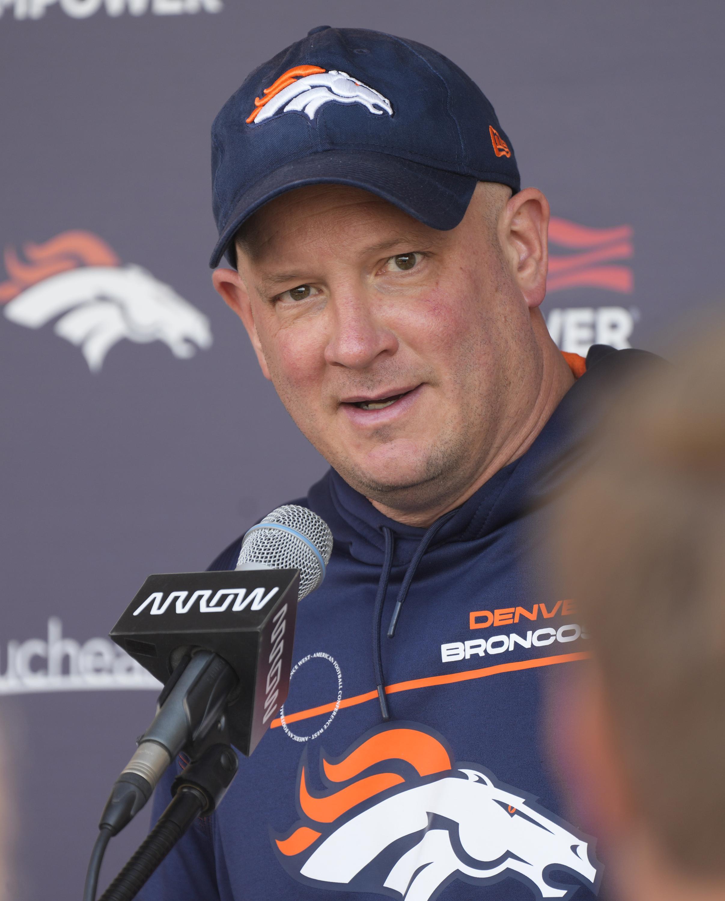 Broncos feature rookie head coach, three novice coordinators | AP News