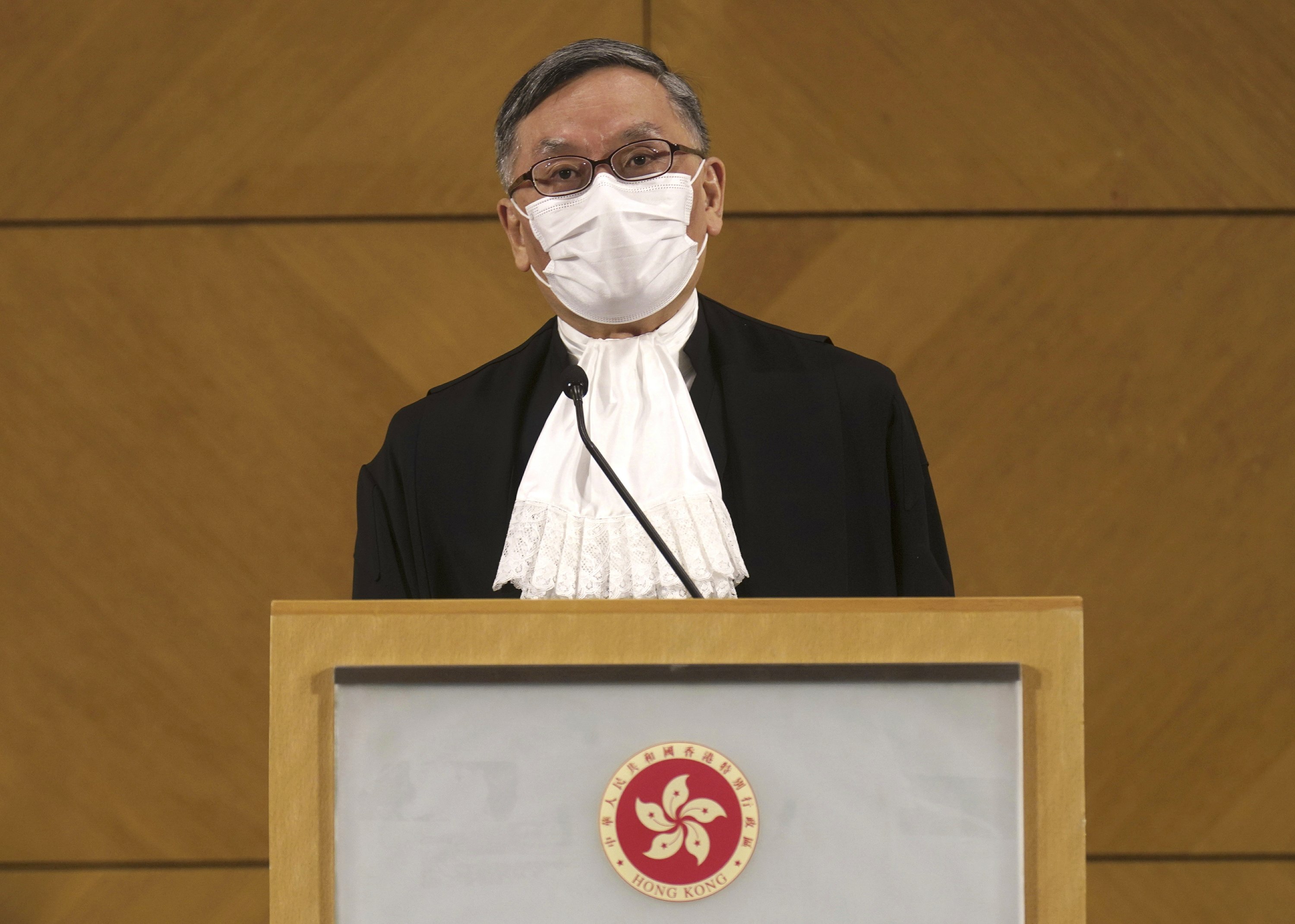 Hong Kong's new top judge urges impartiality in courts | AP News