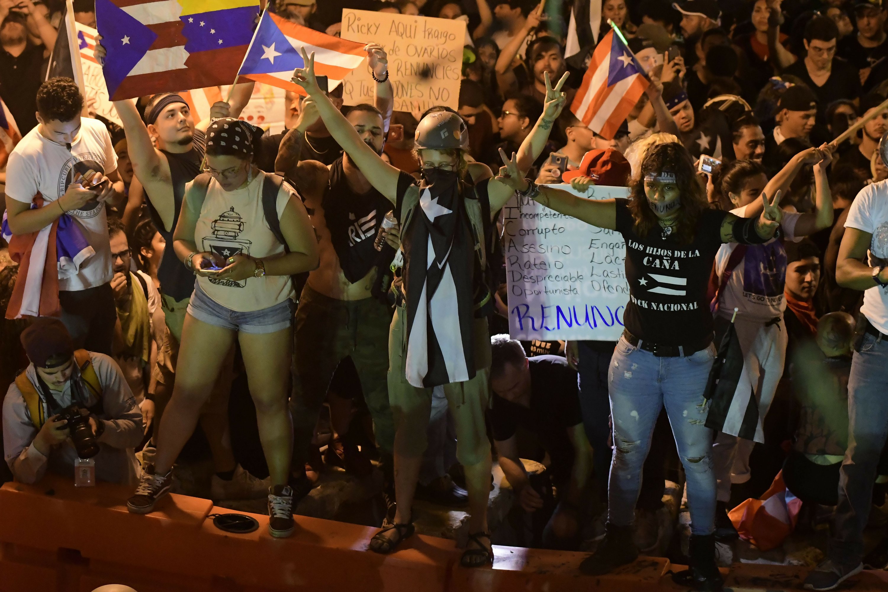 Besieged Puerto Rico governor goes quiet amid protests | AP News