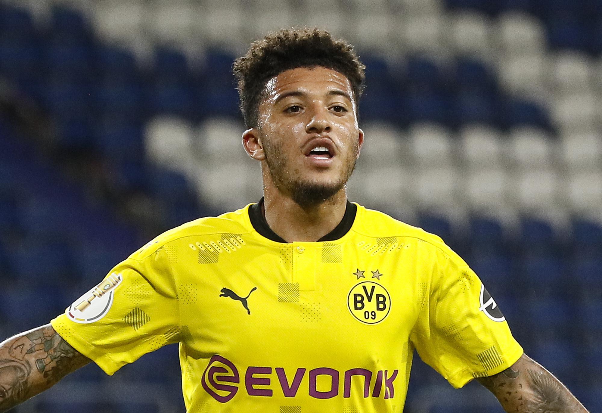 Jadon Sancho firma por 5 años con Manchester United | AP News