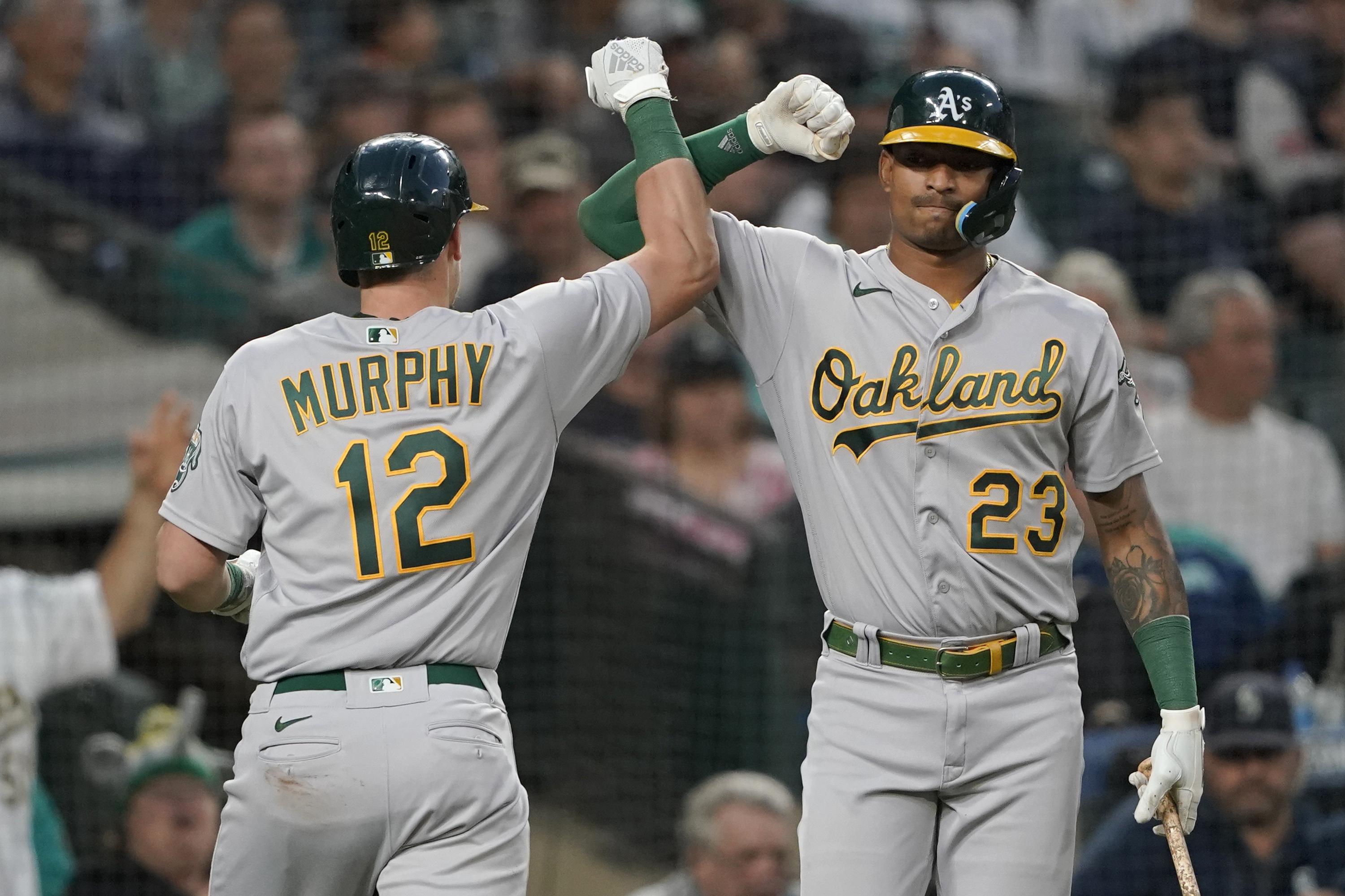 Sean Murphy's 2 RBIs lift Oakland to 3-1 win over Mariners | AP News
