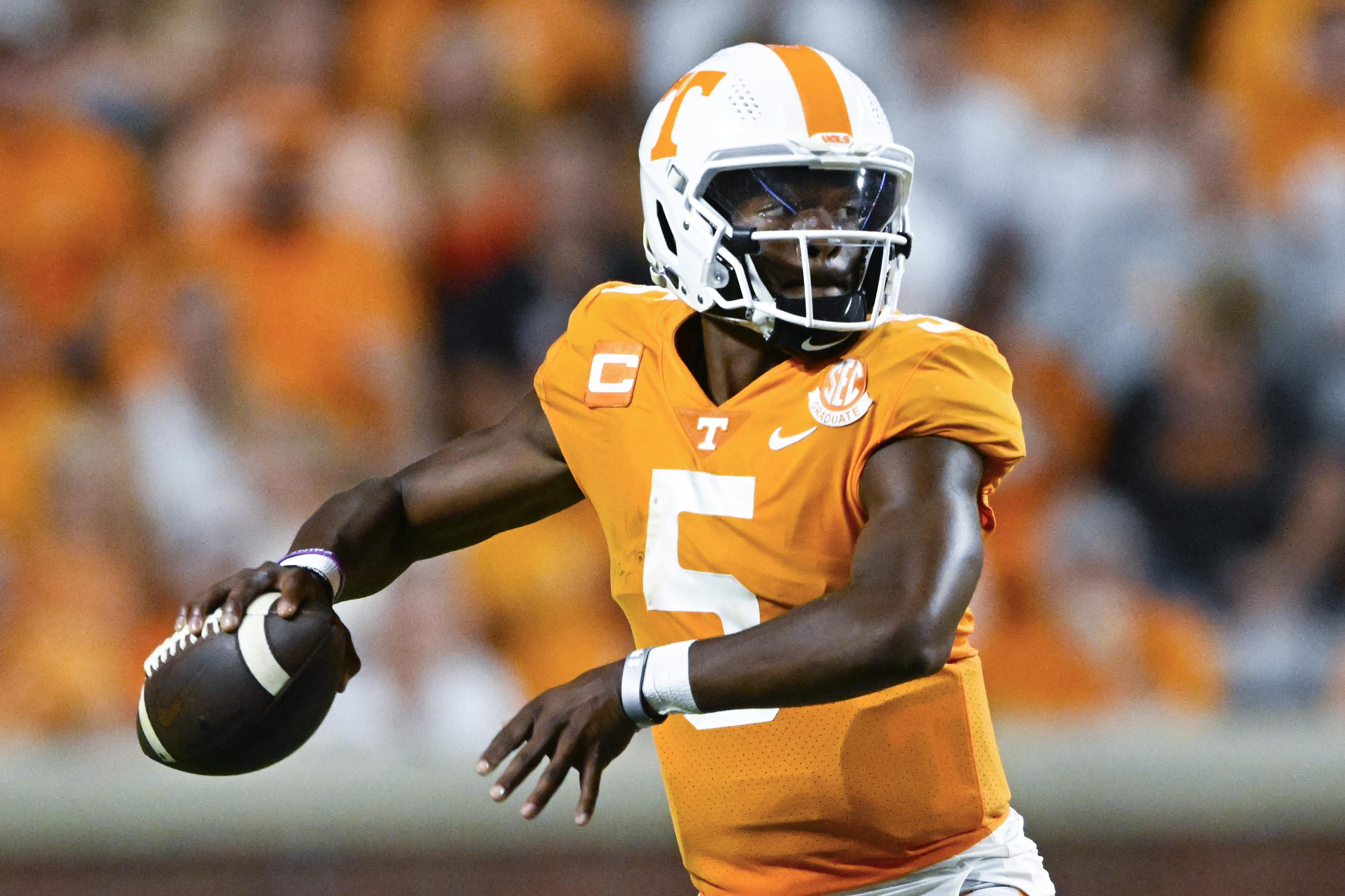 Tennessee QB Hooker leads AP midseason All-America team | AP News