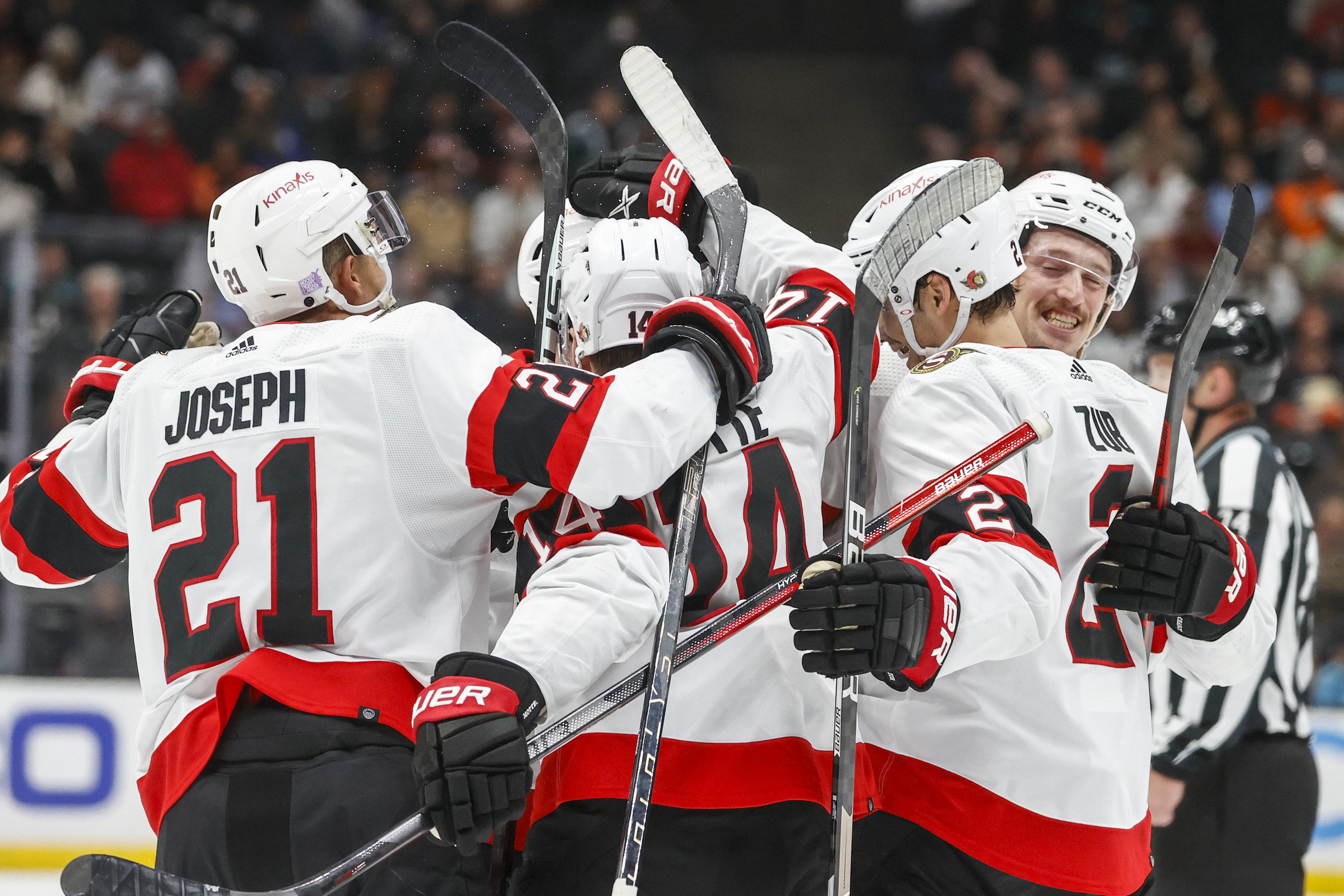 Senators ride 3 power-play goals to 5-1 rout of Ducks | AP News
