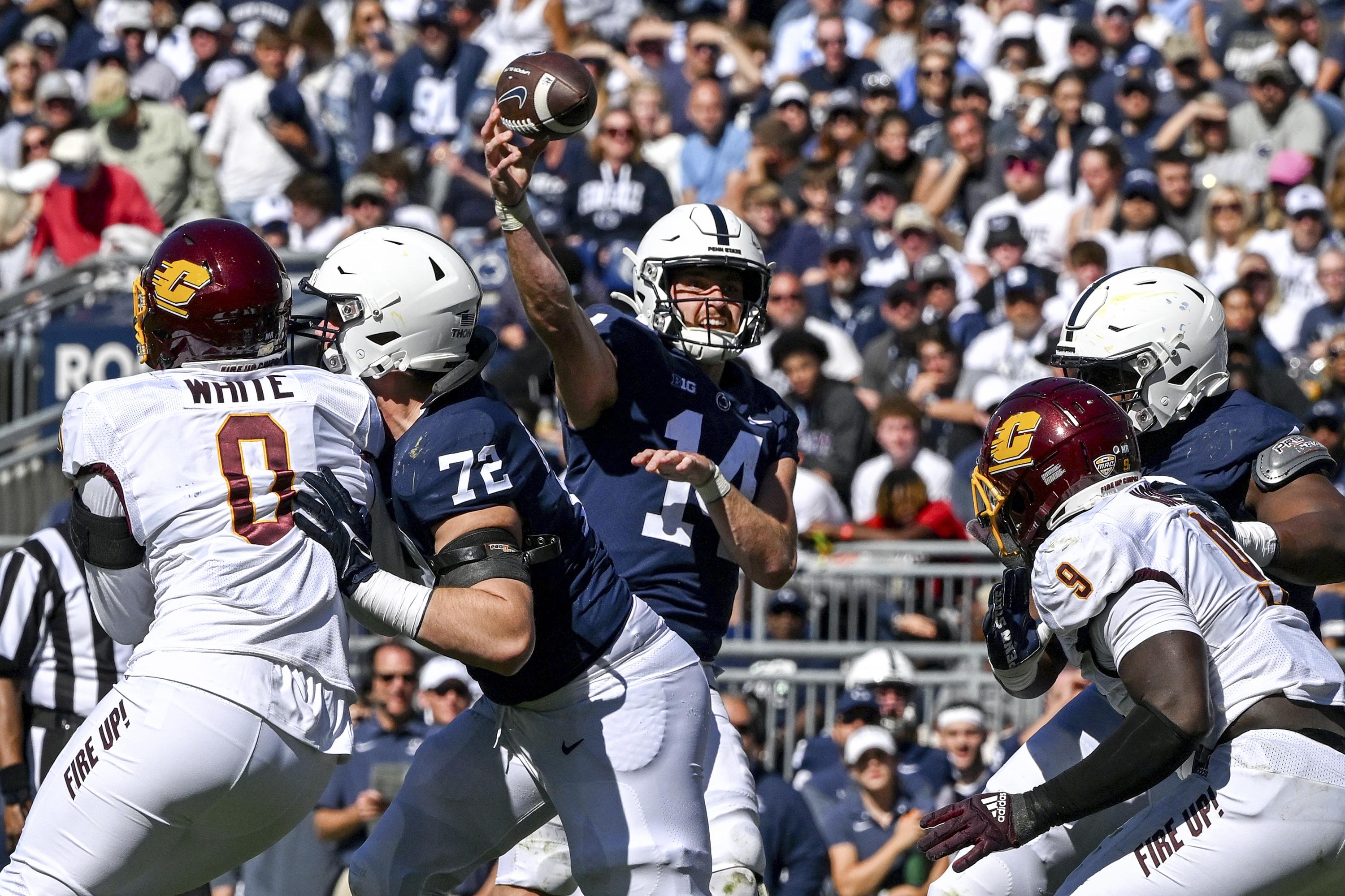 No. 11 Penn State hosts Northwestern trying to stay perfect | AP News
