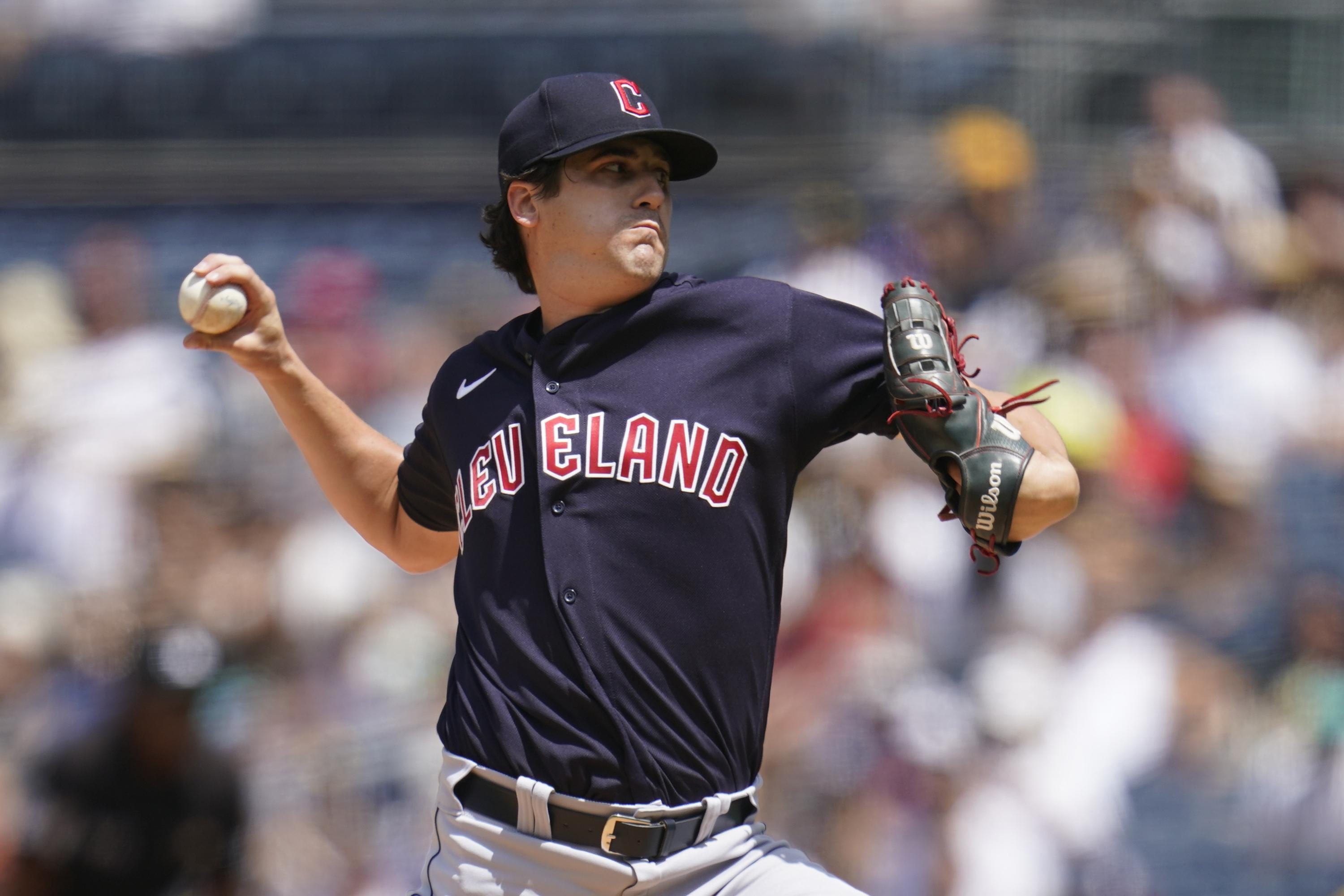 Quantrill stifles former team as Guardians beat Padres 7-0 | AP News