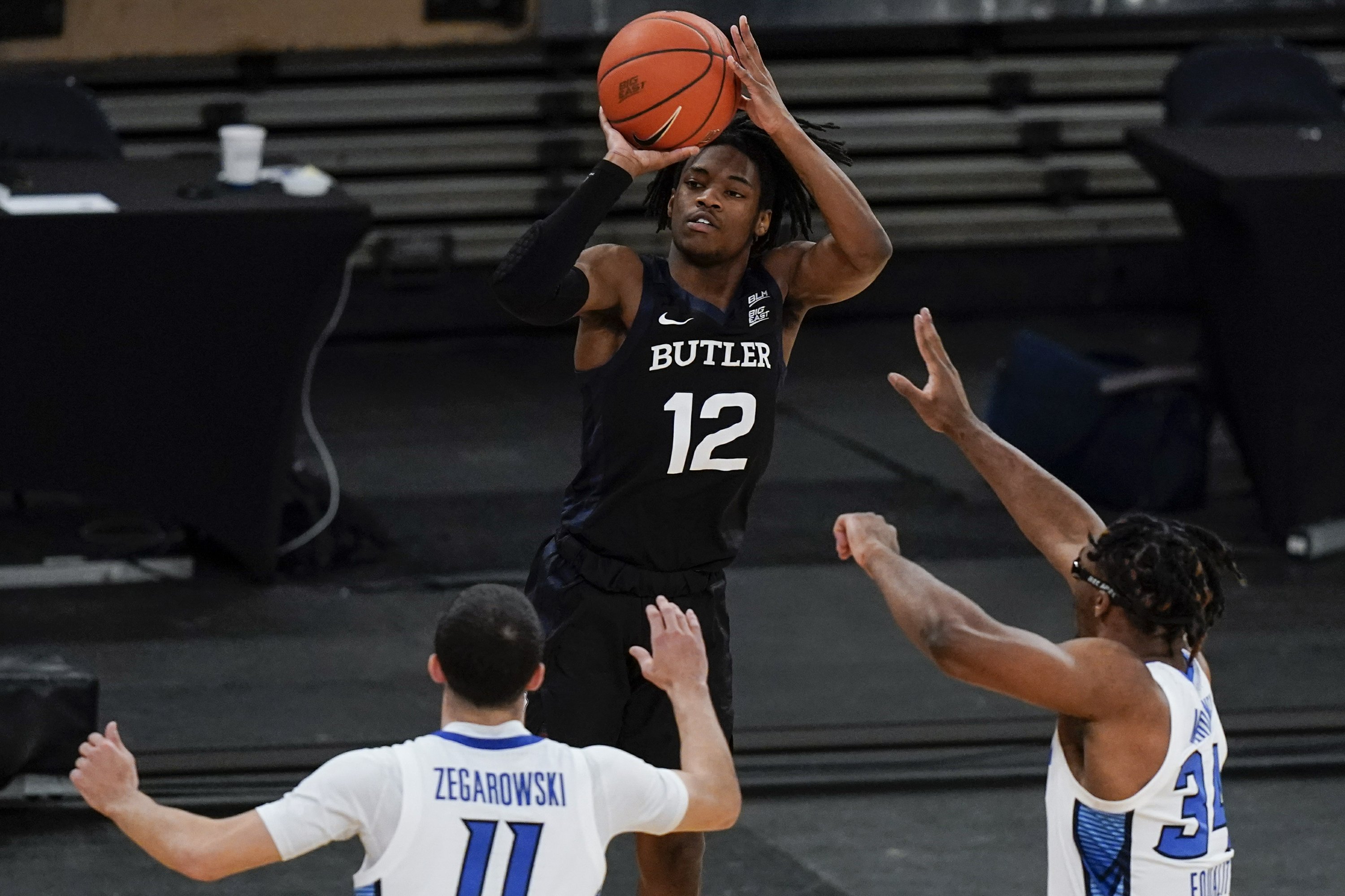 McDermott, No. 17 Creighton rout Butler 87-56 in Big East | AP News