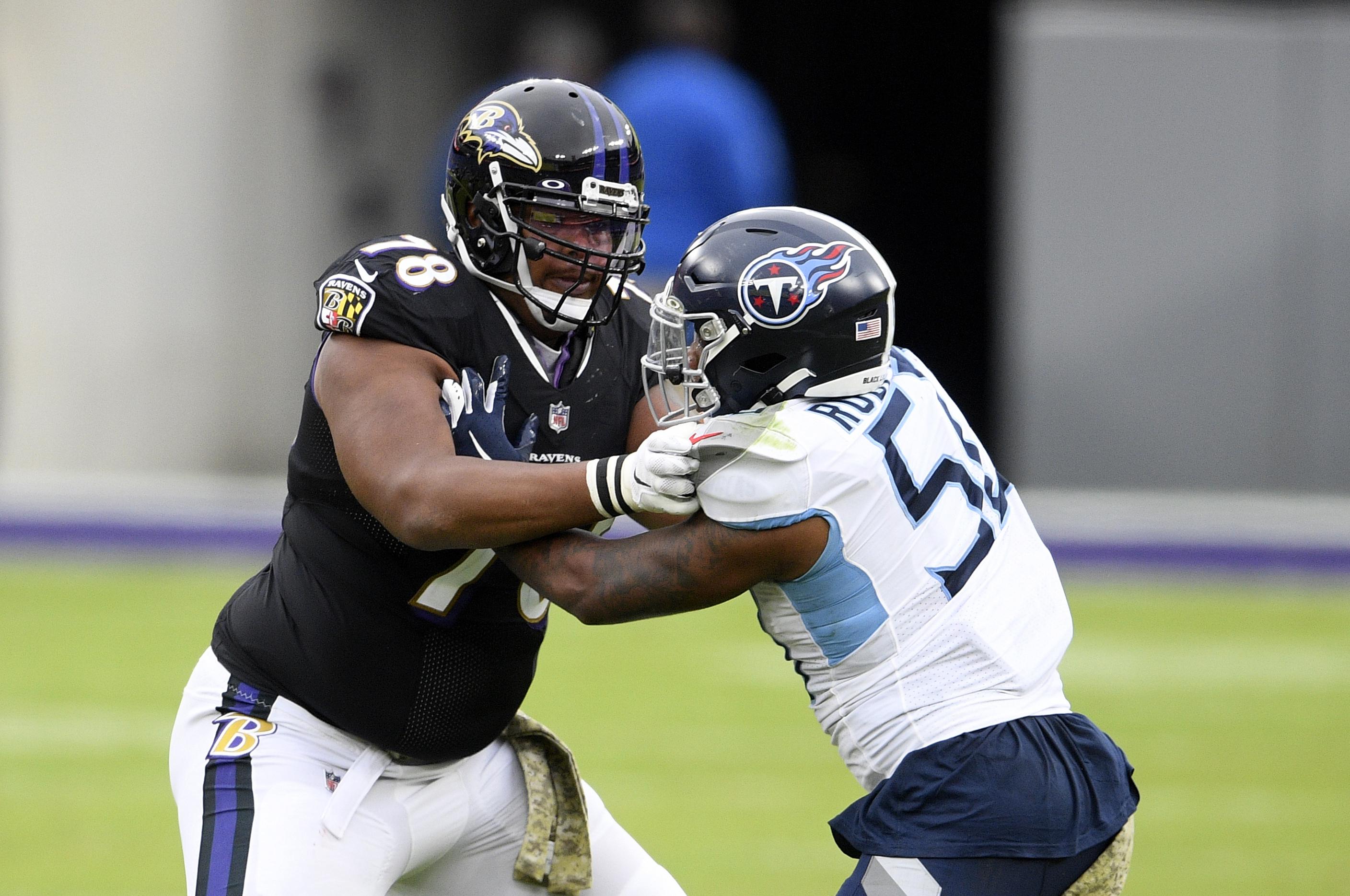 Chiefs get Ravens star OT Orlando Brown for draft picks | AP News