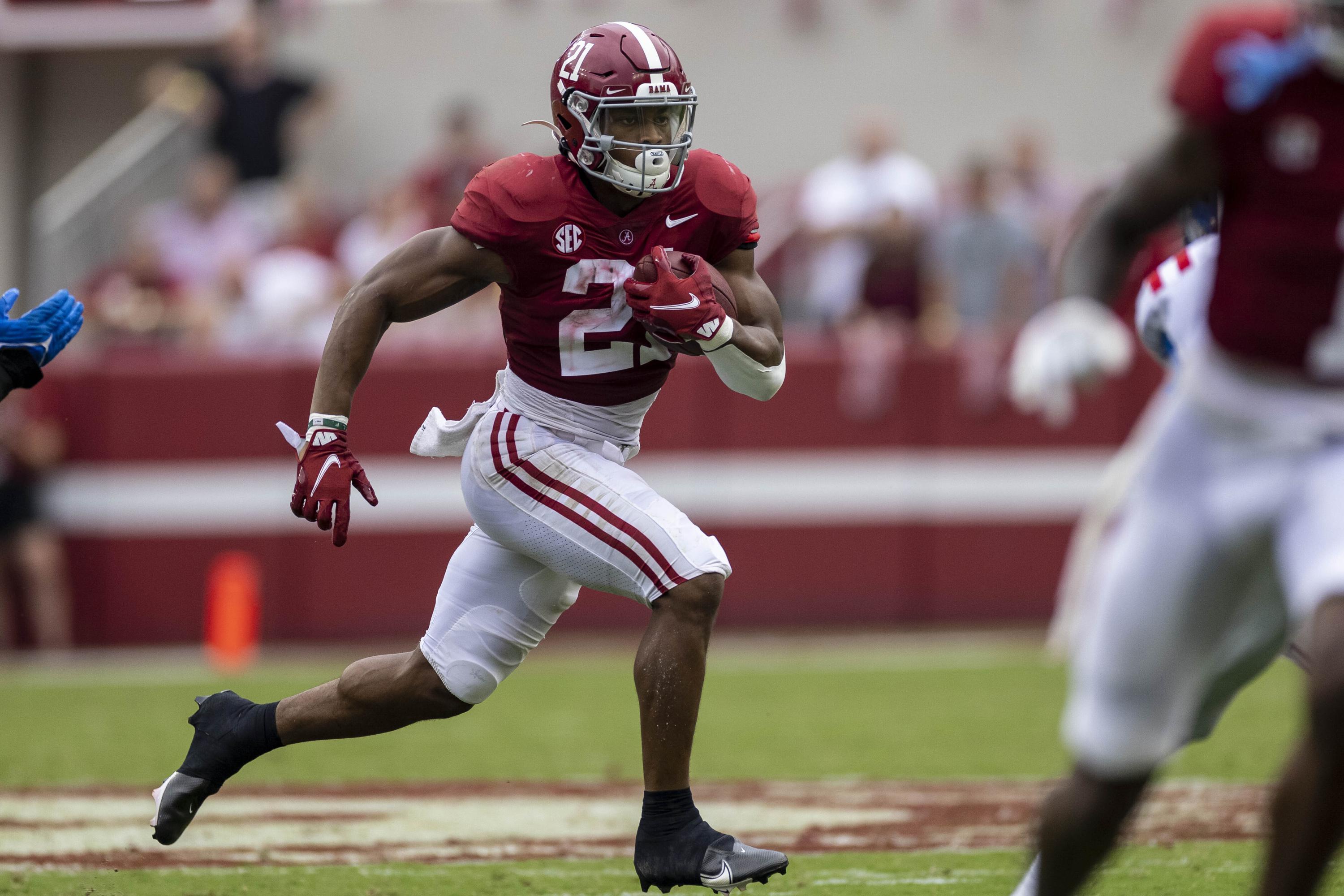 Saban: Alabama RB McClellan out for year with knee injury | AP News